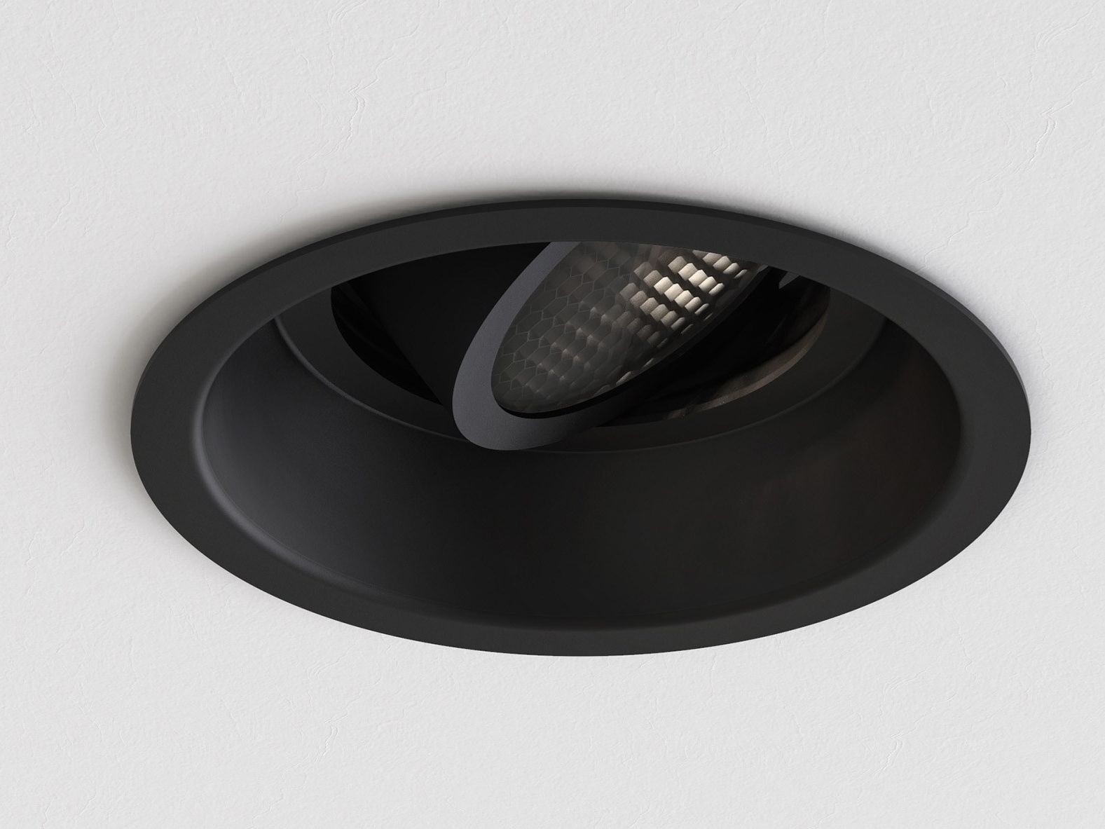 MINIMA SLIMLINE ROUND ADJUSTABLE FIRE-RATED LED metal spotlight By ...