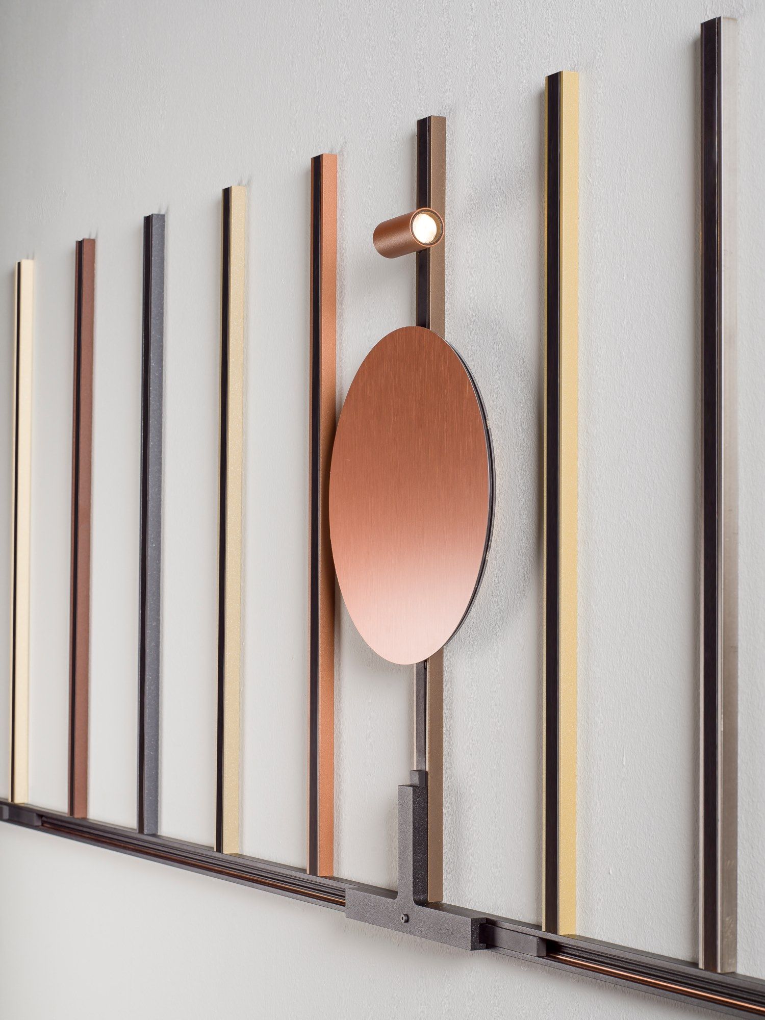 MINIMAL TRACK Linear lighting profile for wall and ceiling By PROLICHT