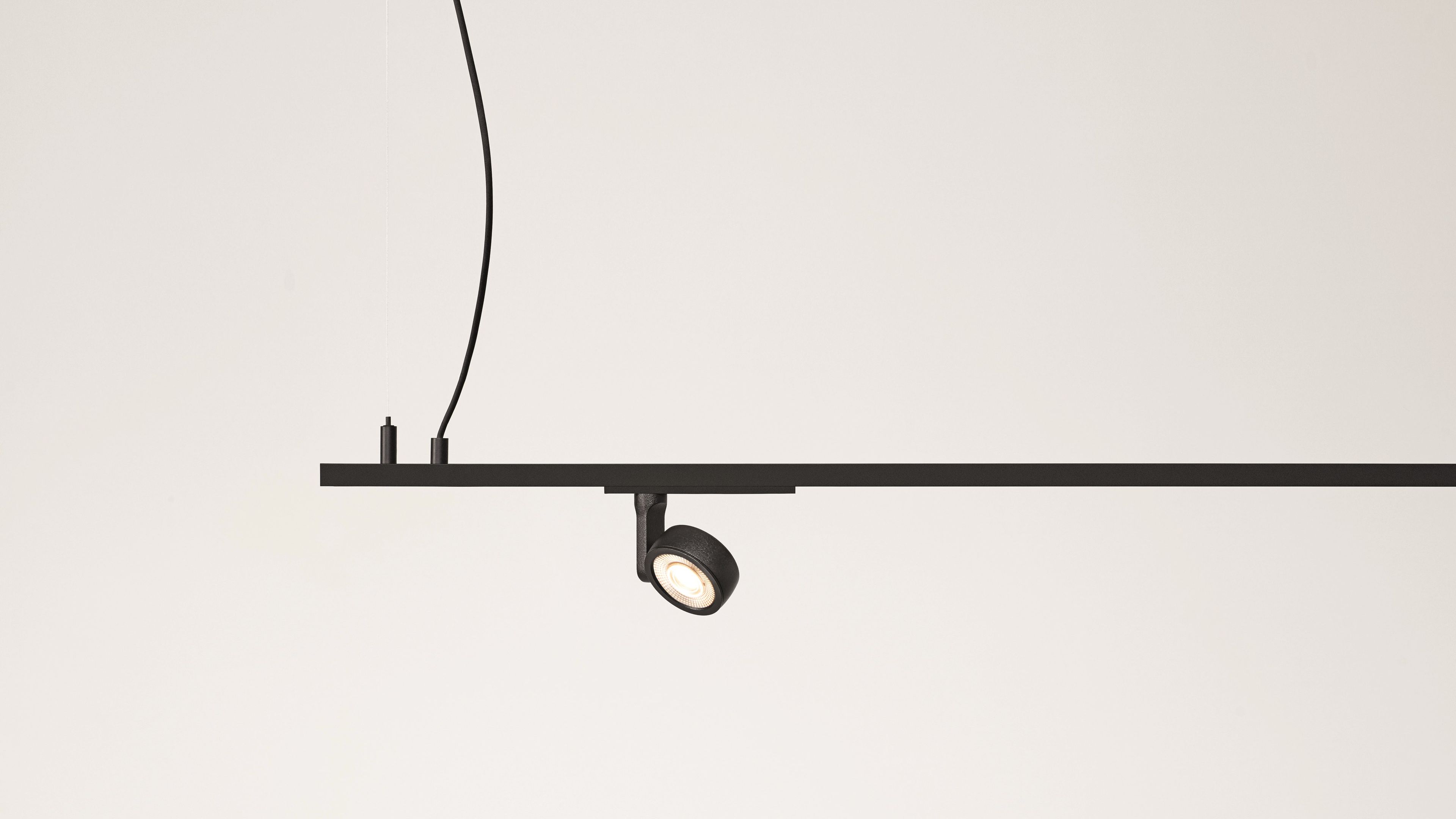LED Anodized aluminium track-Light MINIMAL TRACK SUSPENSION By ...
