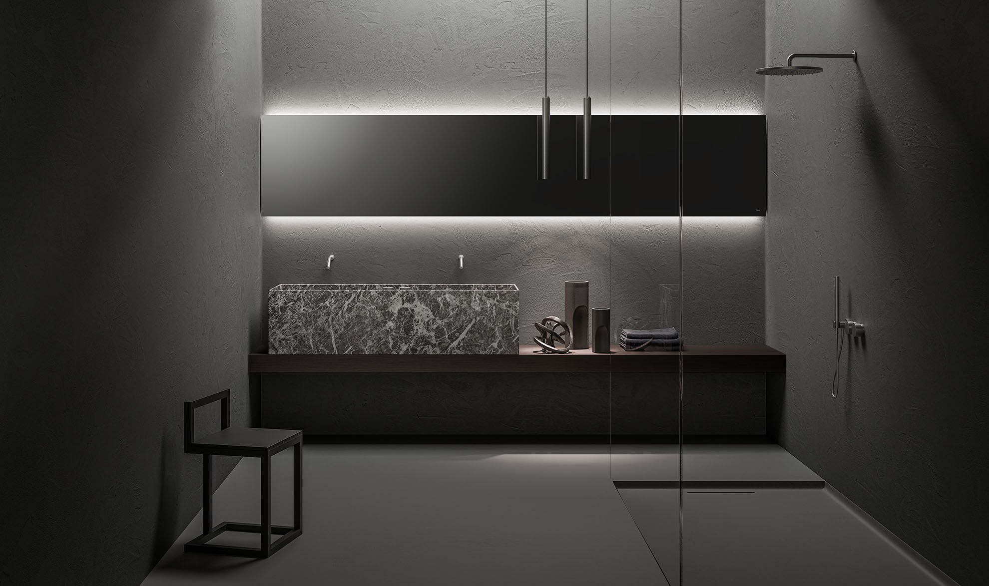 MINIMUM | Washbasin countertop By FALPER design Victor Vasilev