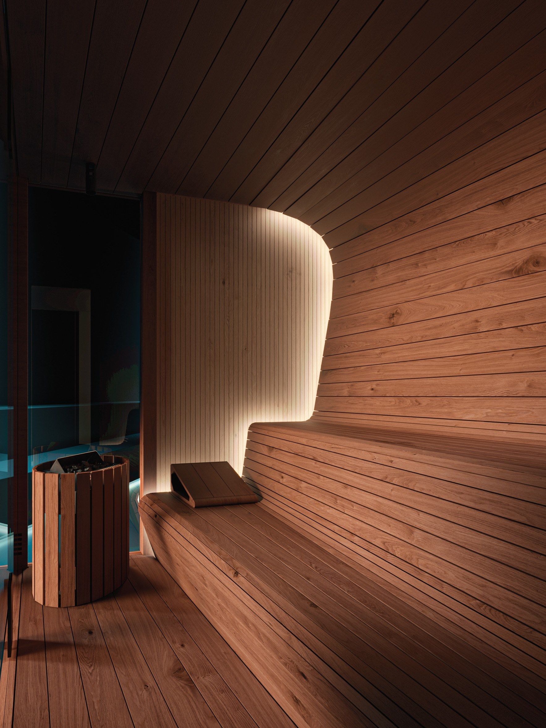 MIRAGE | Sauna By Gruppo Treesse design Marc Sadler