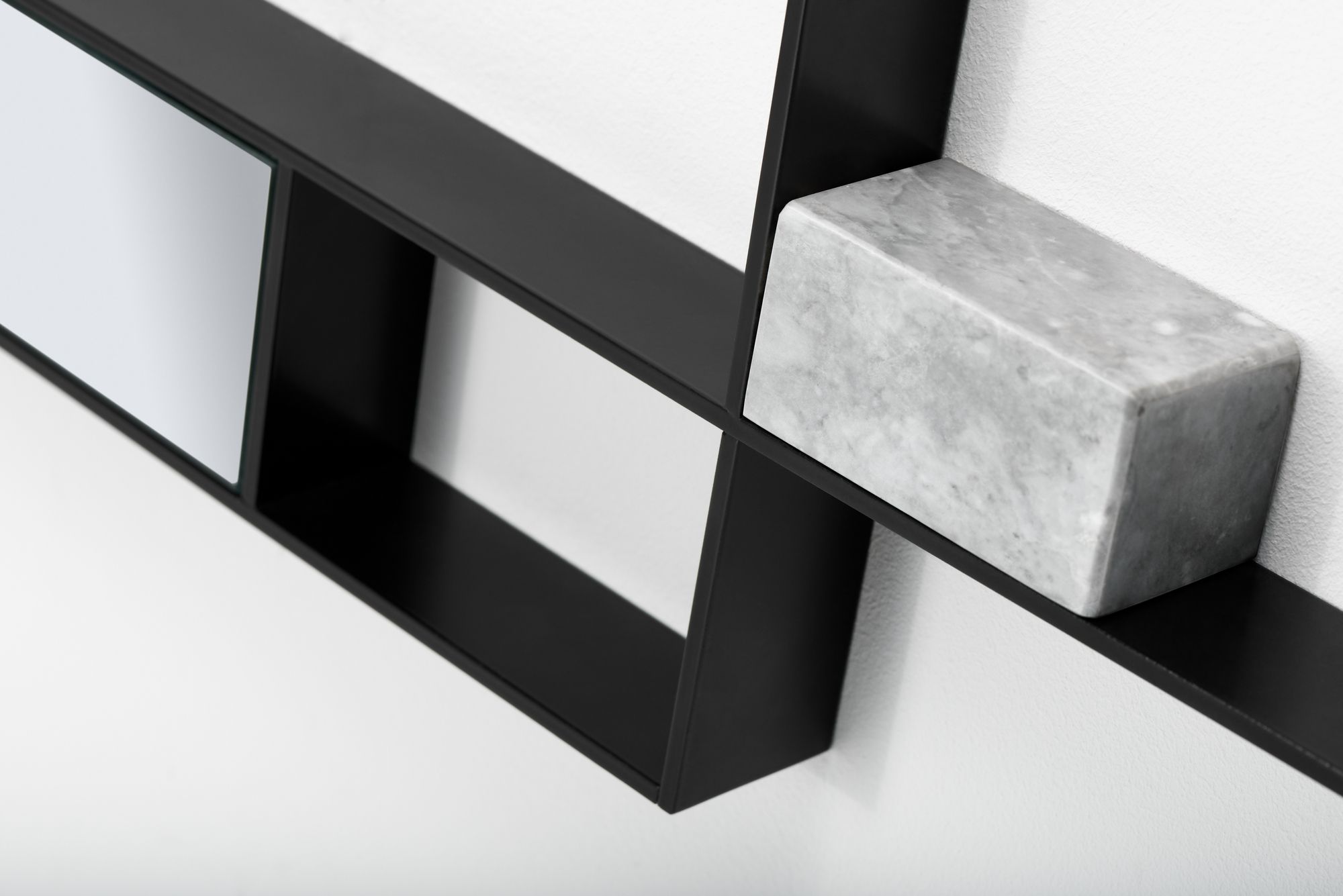 MIRROR LINES Mirror By MDF Italia | design Pitsou Kedem, Irene Goldberg