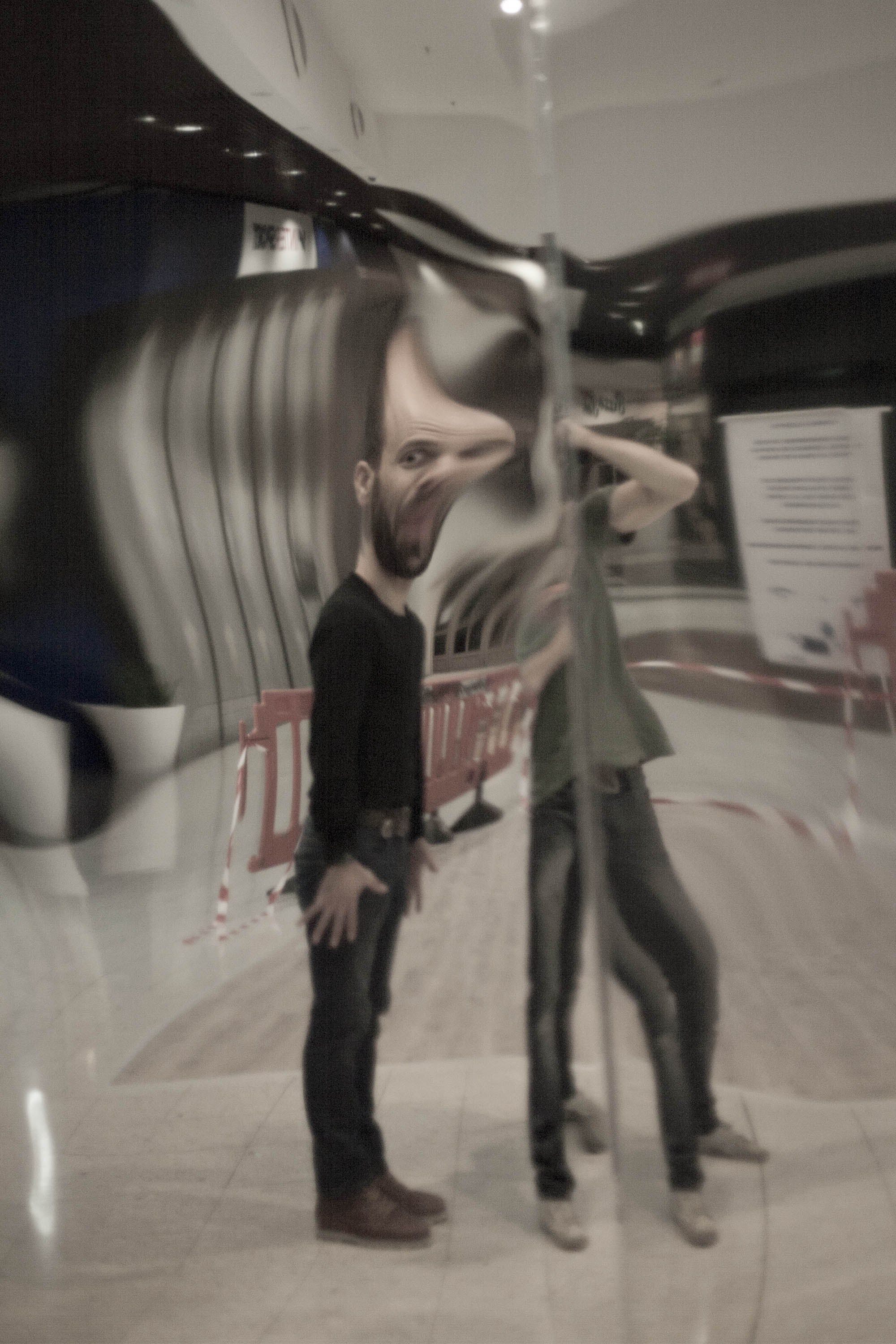 DISTORTING MIRROR PANEL | Wall-mounted mirror By VIDAME EDITIONS design ...