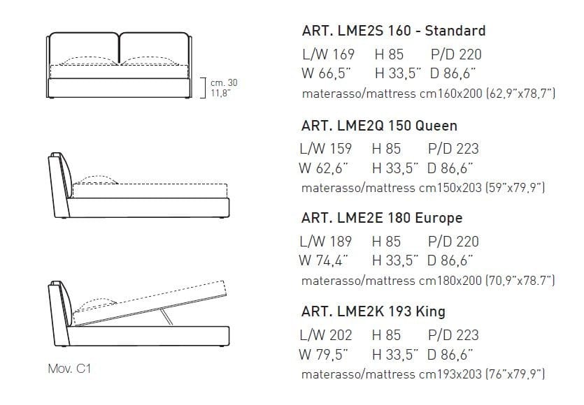 MISE + | Bed By MY home collection design Angeletti Ruzza Design