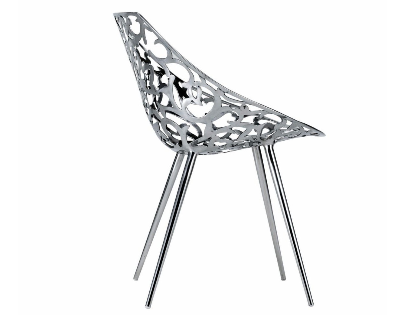 MISS LACY | Stainless steel chair Stainless steel chair By Driade ...
