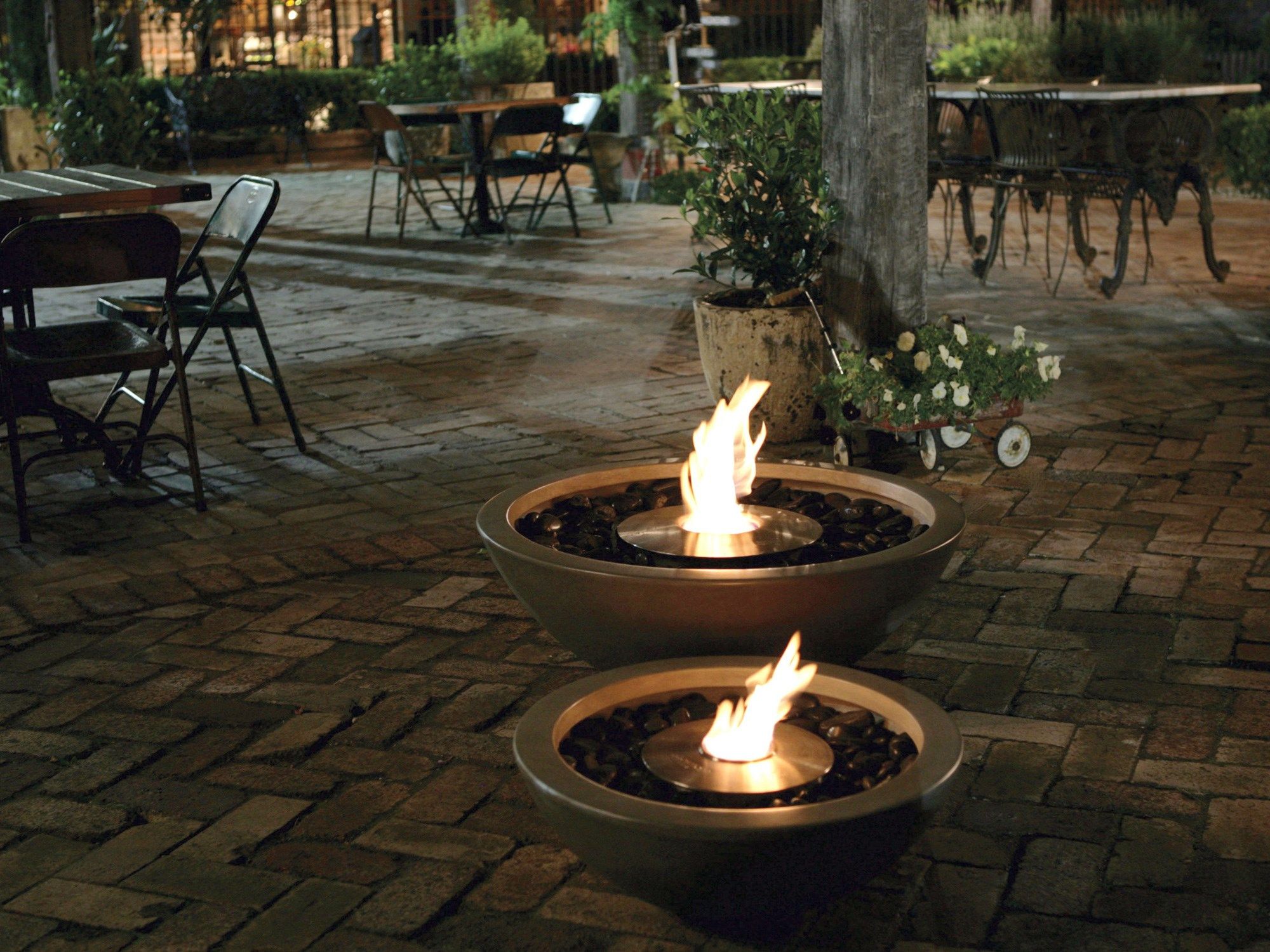 Bioethanol outdoor freestanding fireplace MIX 850 Fire Pits Collection ...