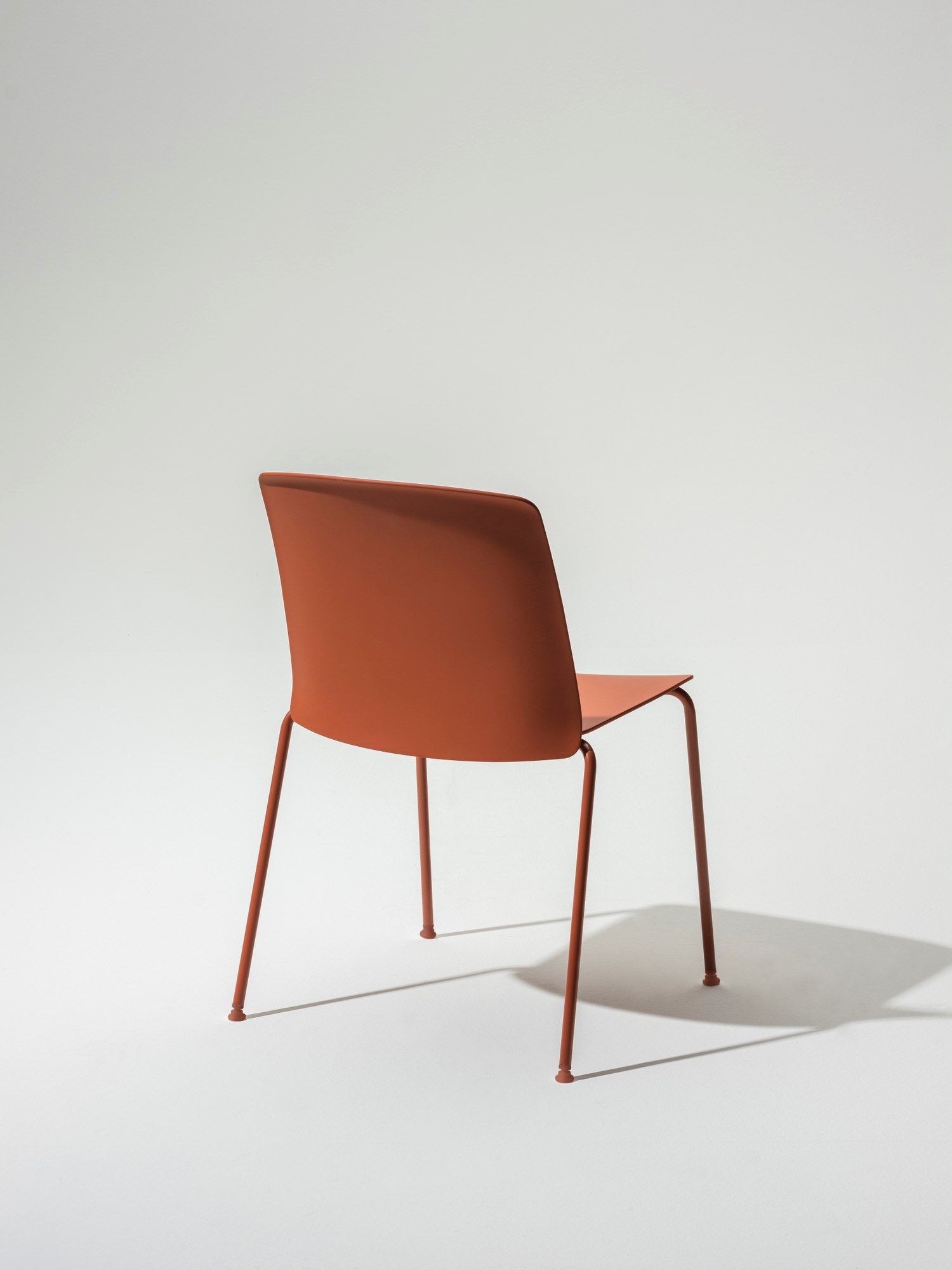 MIXU Polypropylene and plywood stackable chair By Arper | design Gensler