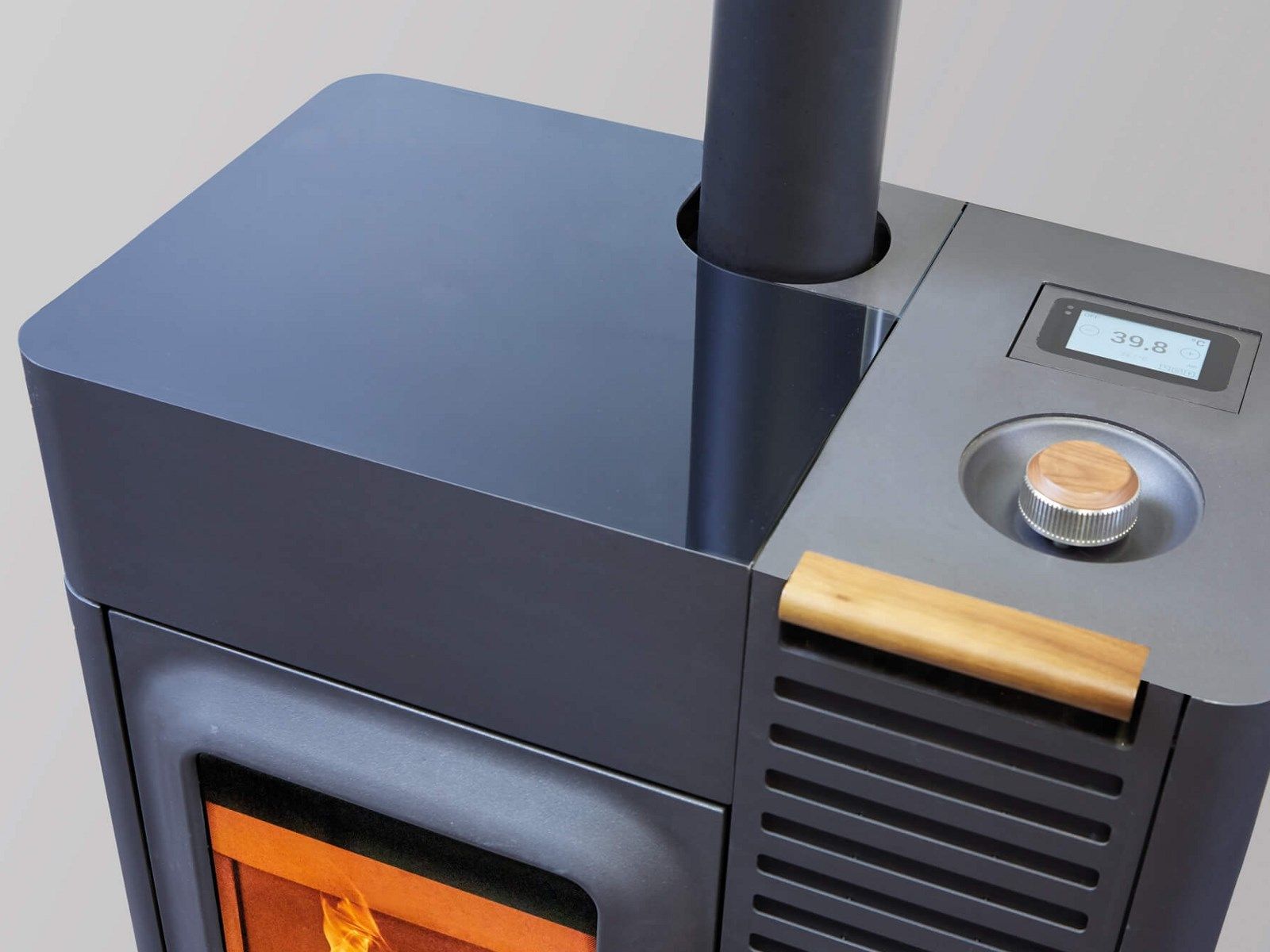 Pellet stove MO DUO By Austroflamm design Cesare Monti