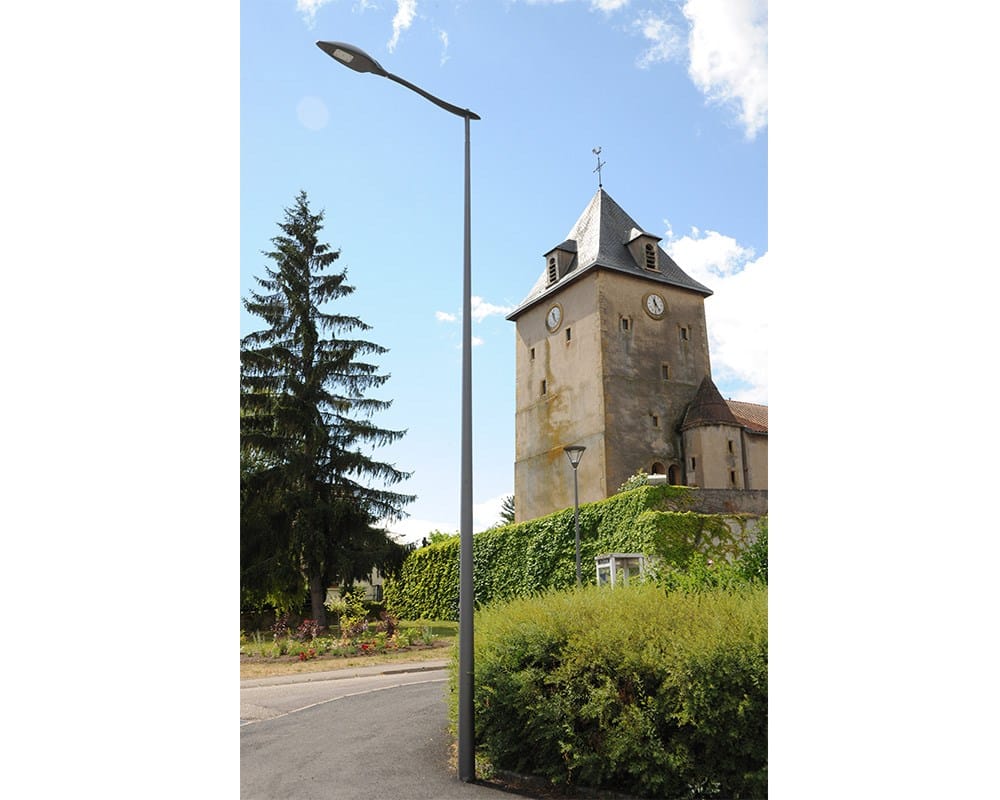 Lampione stradale in alluminio MOANA By GHM-ECLATEC