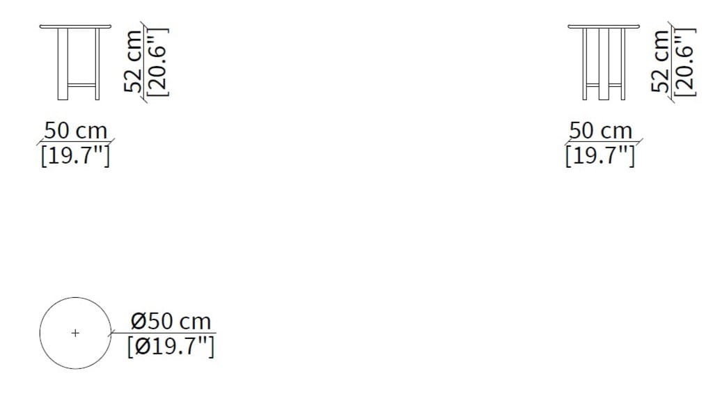 MOCKI | Oval coffee table By Frigerio design Federica Biasi