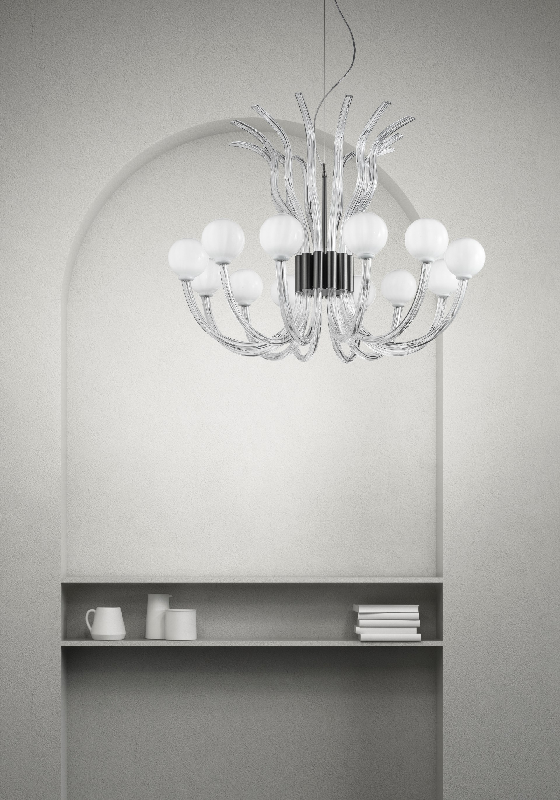 MODÀ | Chandelier Modà Collection By Sylcom design Domenico Rinaldi