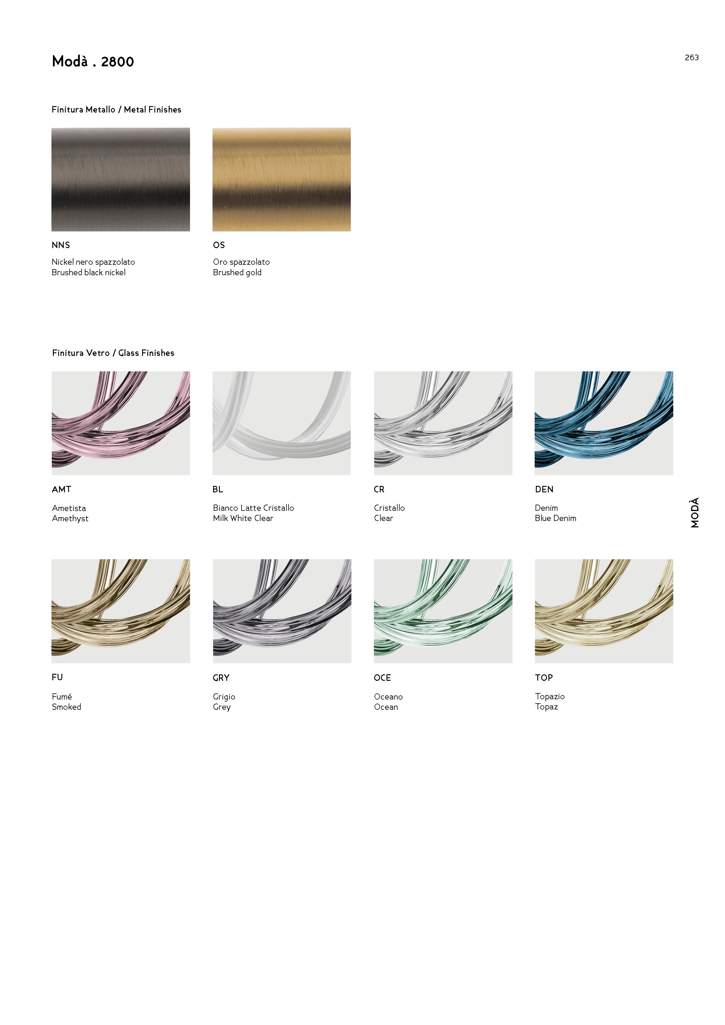 MODÀ | Chandelier Modà Collection By Sylcom design Domenico Rinaldi