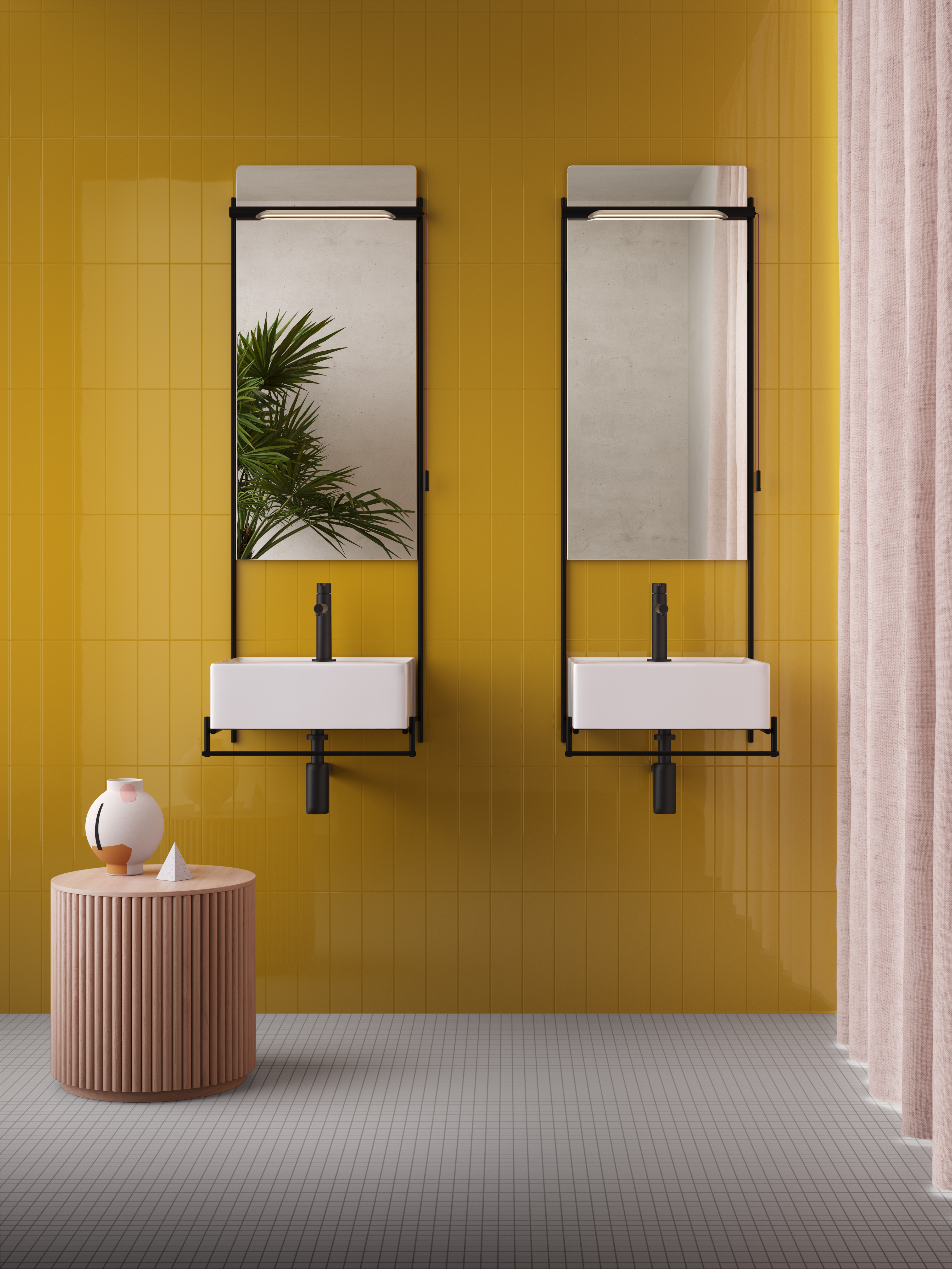 MODE Porcelain stoneware wall/floor tiles By VitrA Bathrooms