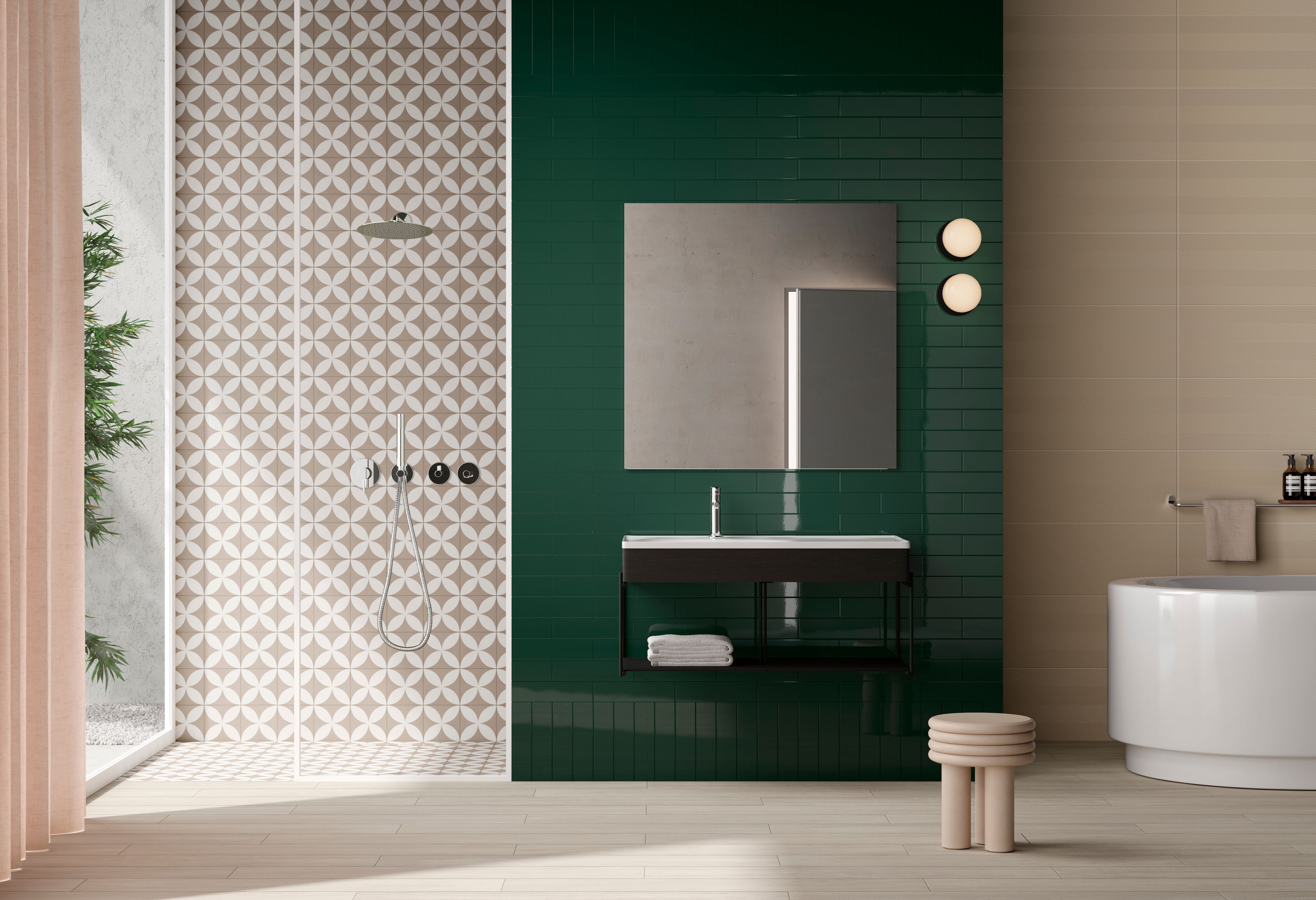 MODE Porcelain stoneware wall/floor tiles By VitrA Bathrooms