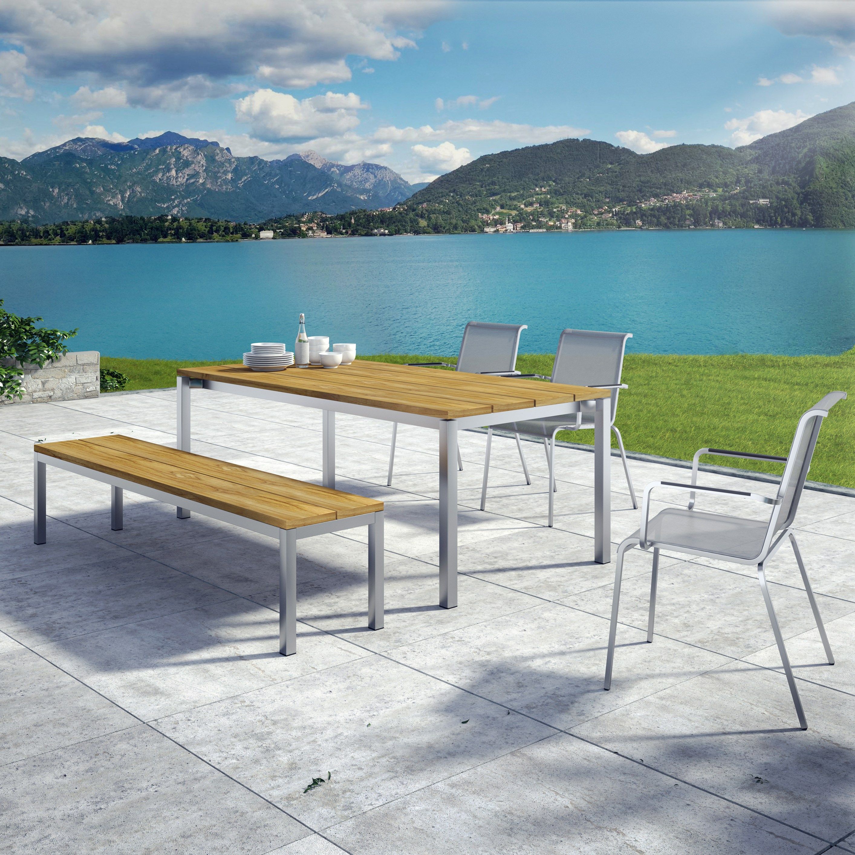 MODENA | Garden bench By FISCHER MÖBEL