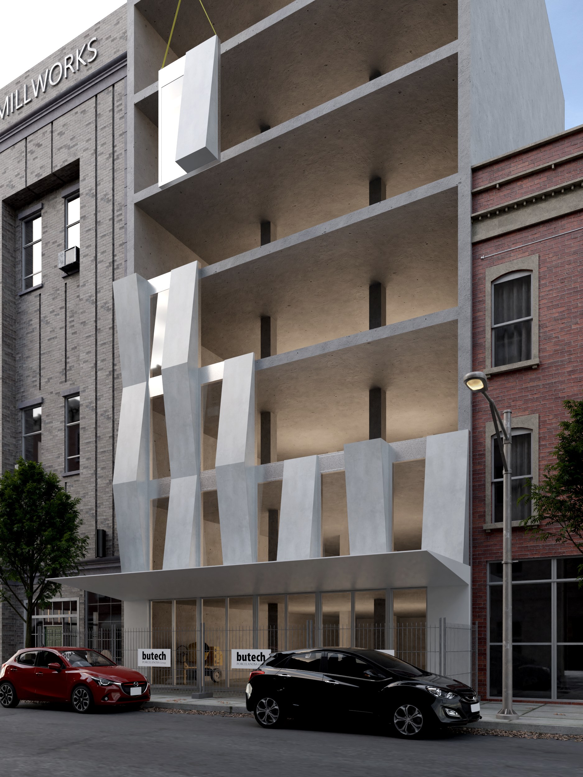 Panel for facade MODFACADES By Porcelanosa
