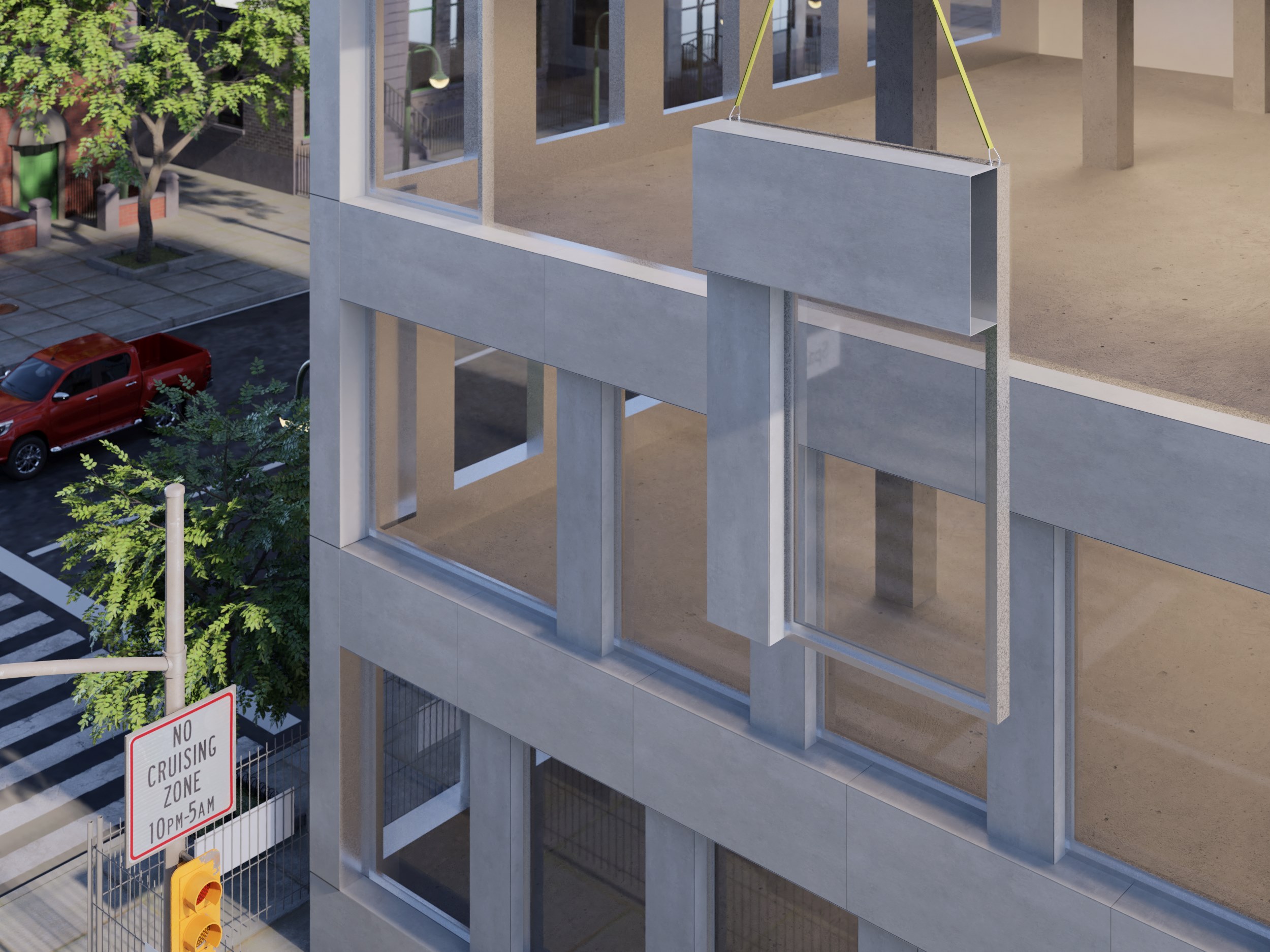 Panel for facade MODFACADES By Porcelanosa