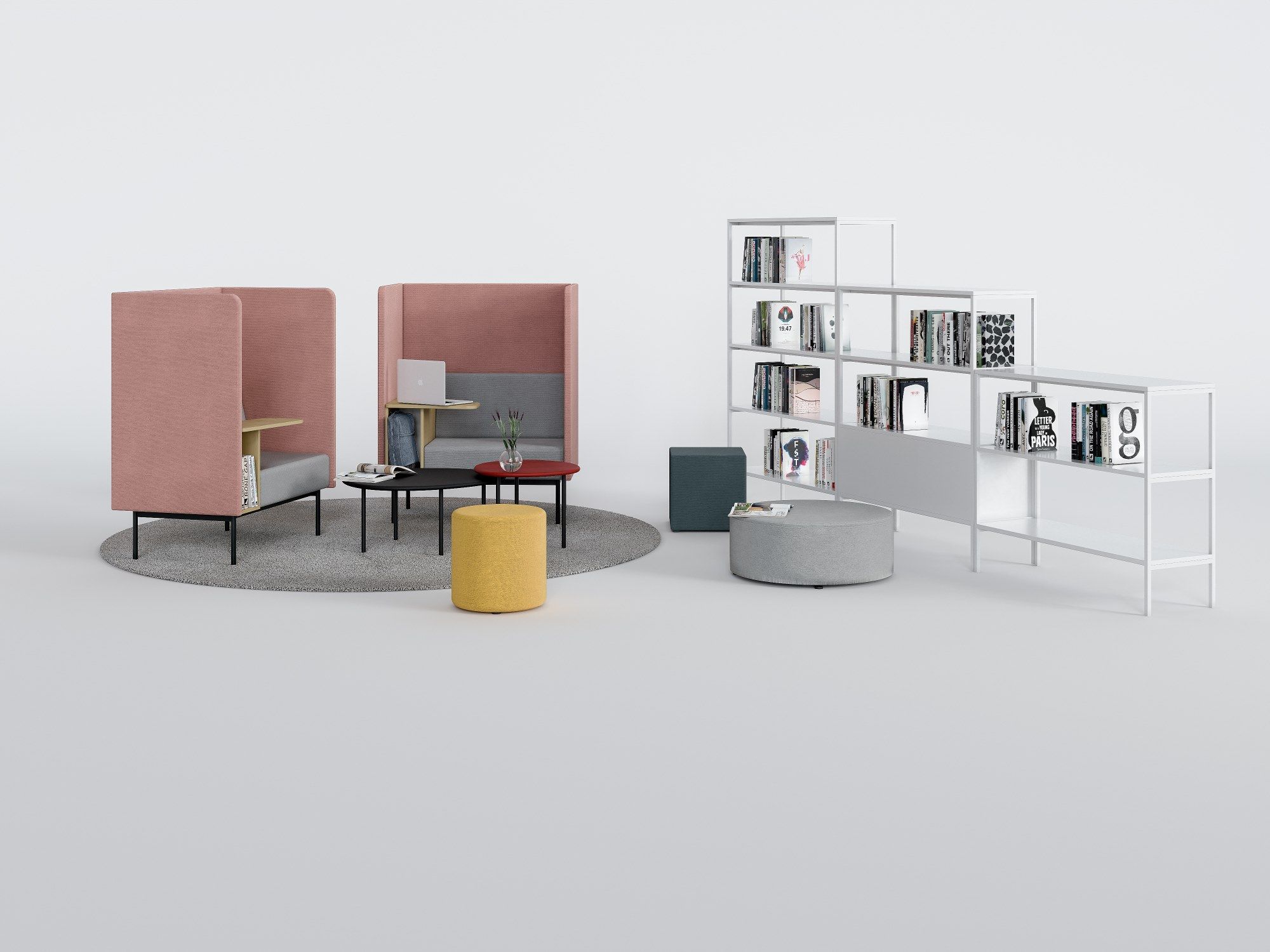 MODO POD | Office booth Fabric office booth By grado design | design ...