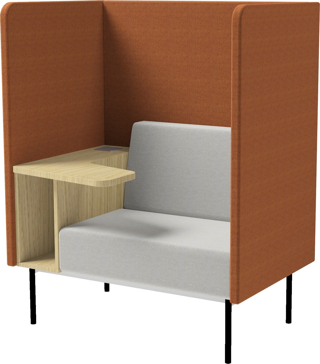 MODO POD | Office booth Fabric office booth By grado design | design ...