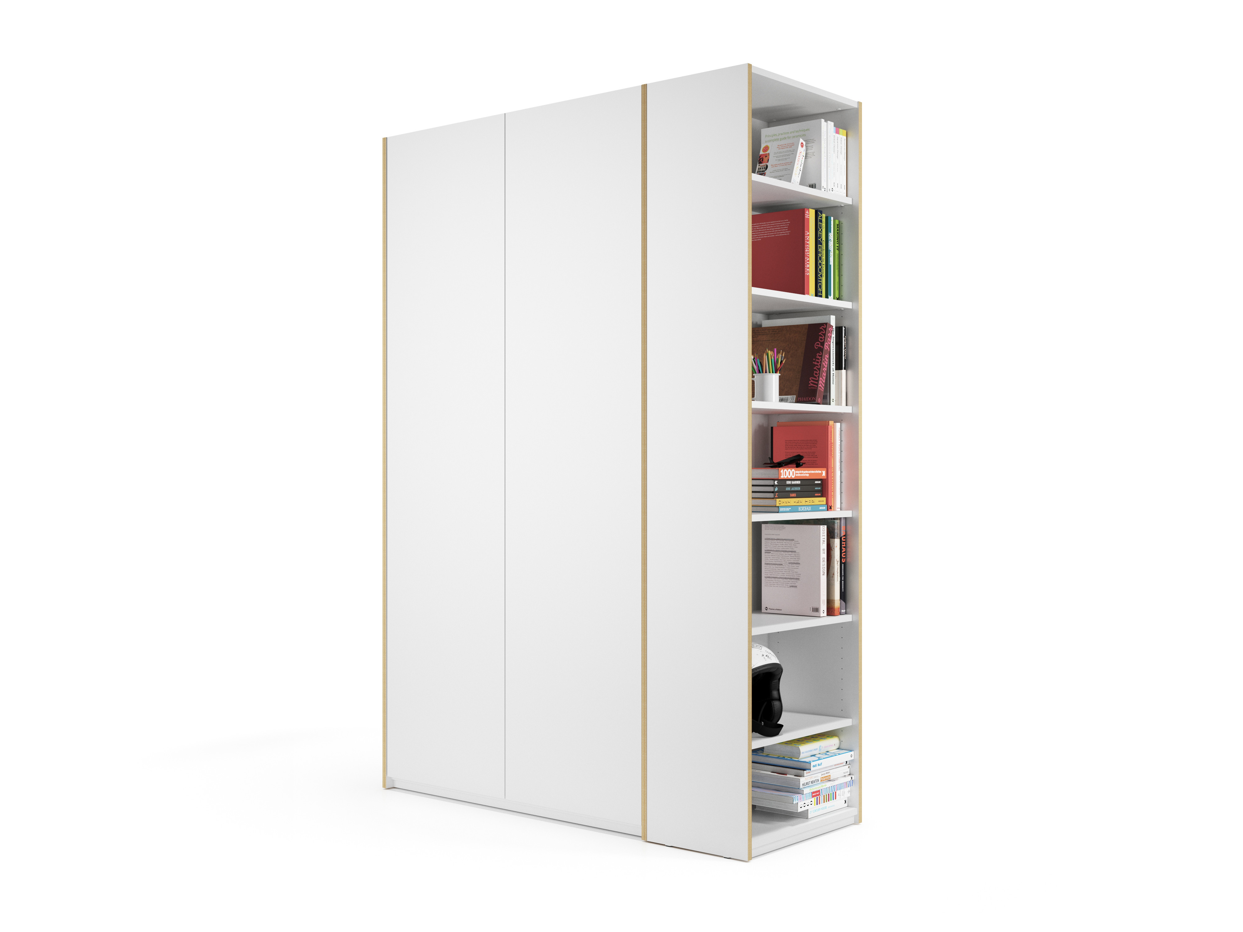 MODULAR PLUS Sectional wardrobe By Müller Small Living | design Rolf Heide