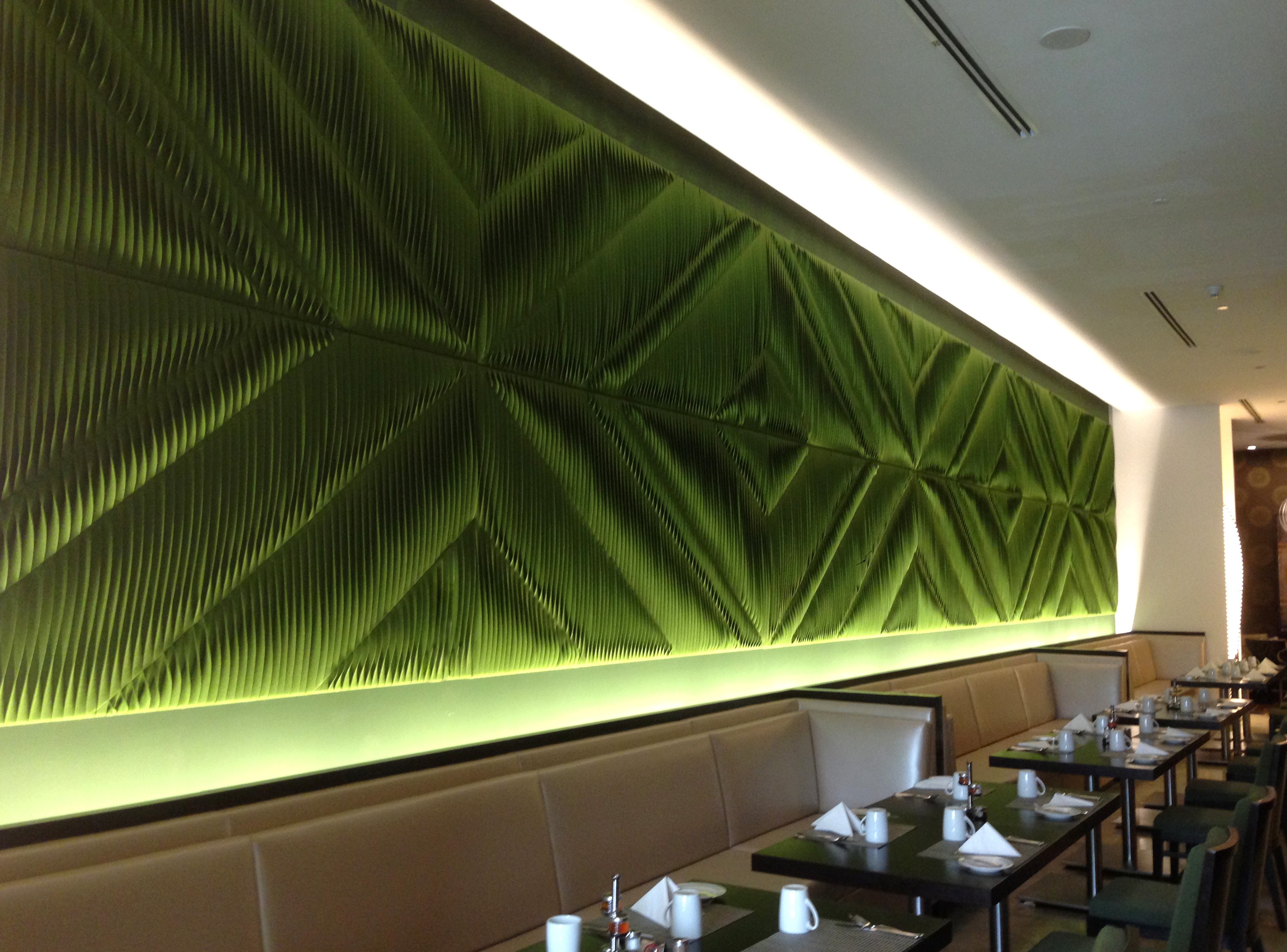 LEAF MODULAR | Felt decorative acoustical panel By Anne Kyyrö Quinn