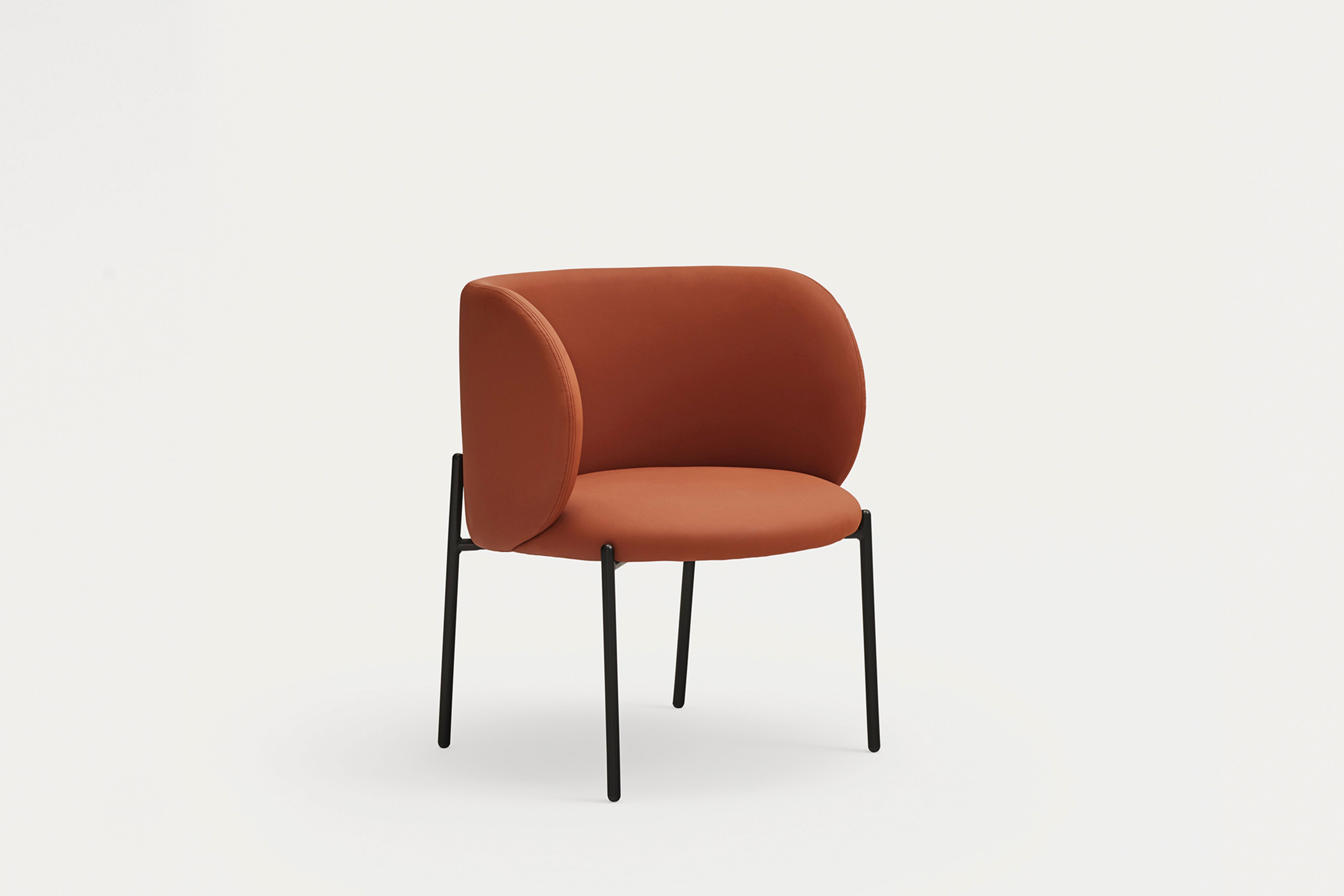 MOGI | Imitation leather easy chair By TEULAT