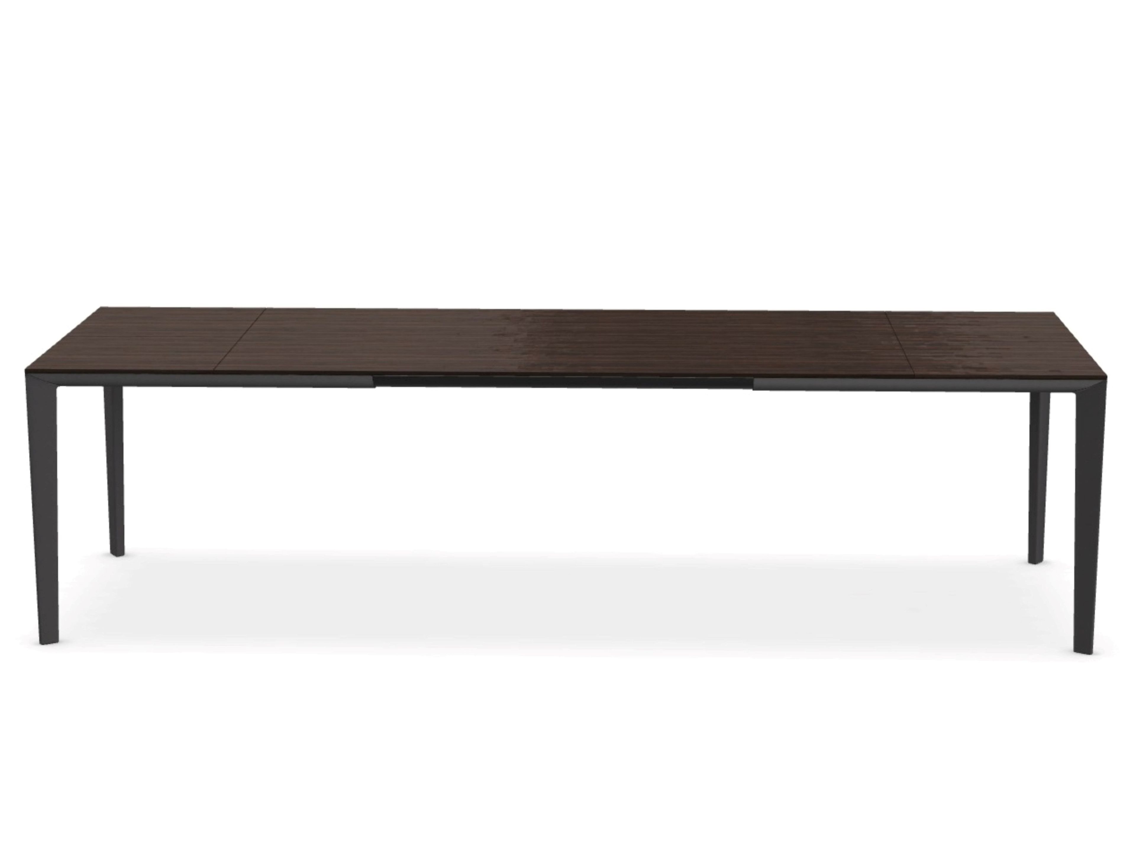 Extending rectangular wooden dining table MOLTENI - FILIGREE By In ...