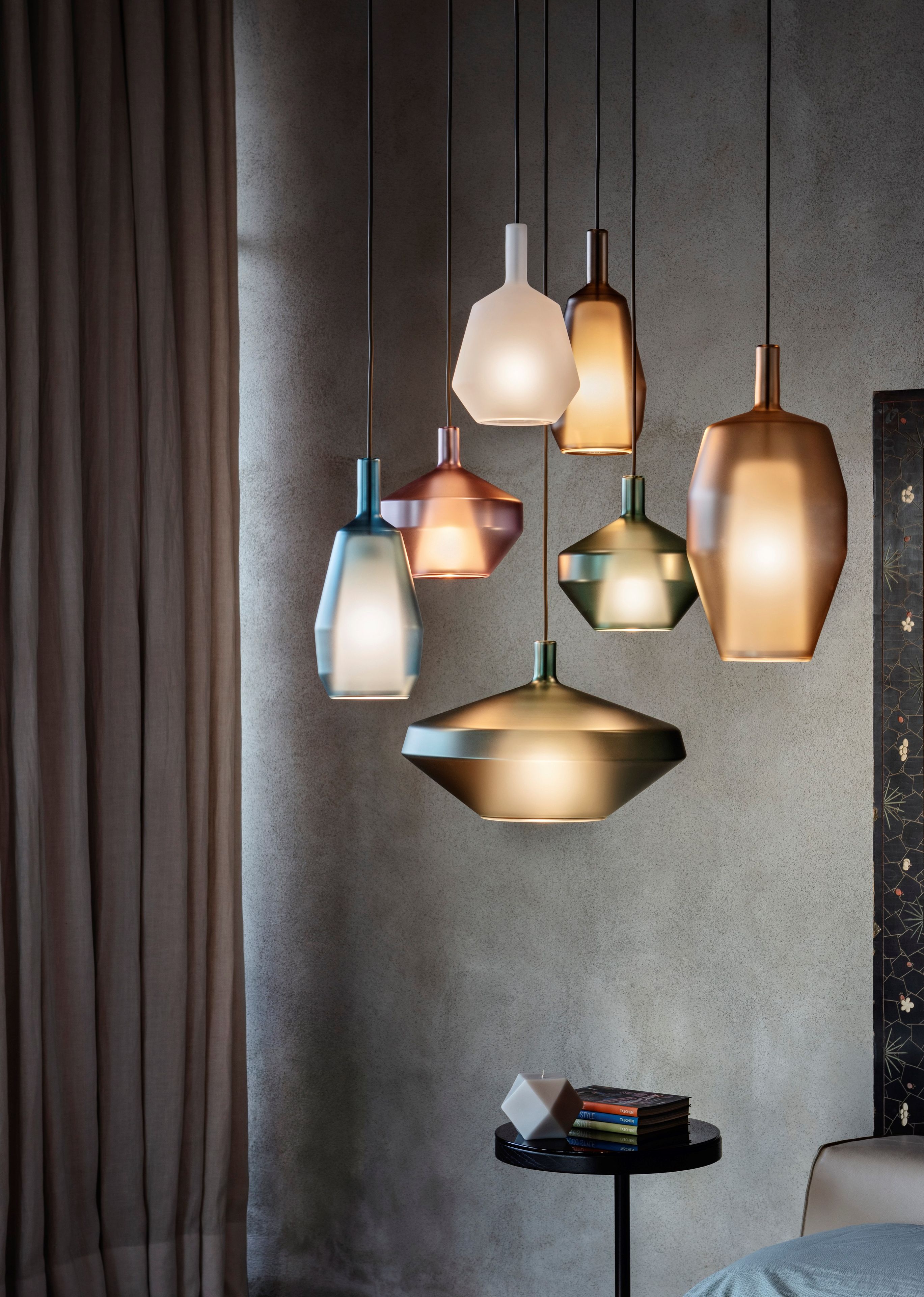MOM Borosilicate glass pendant lamp By PENTA | design Umberto Asnago