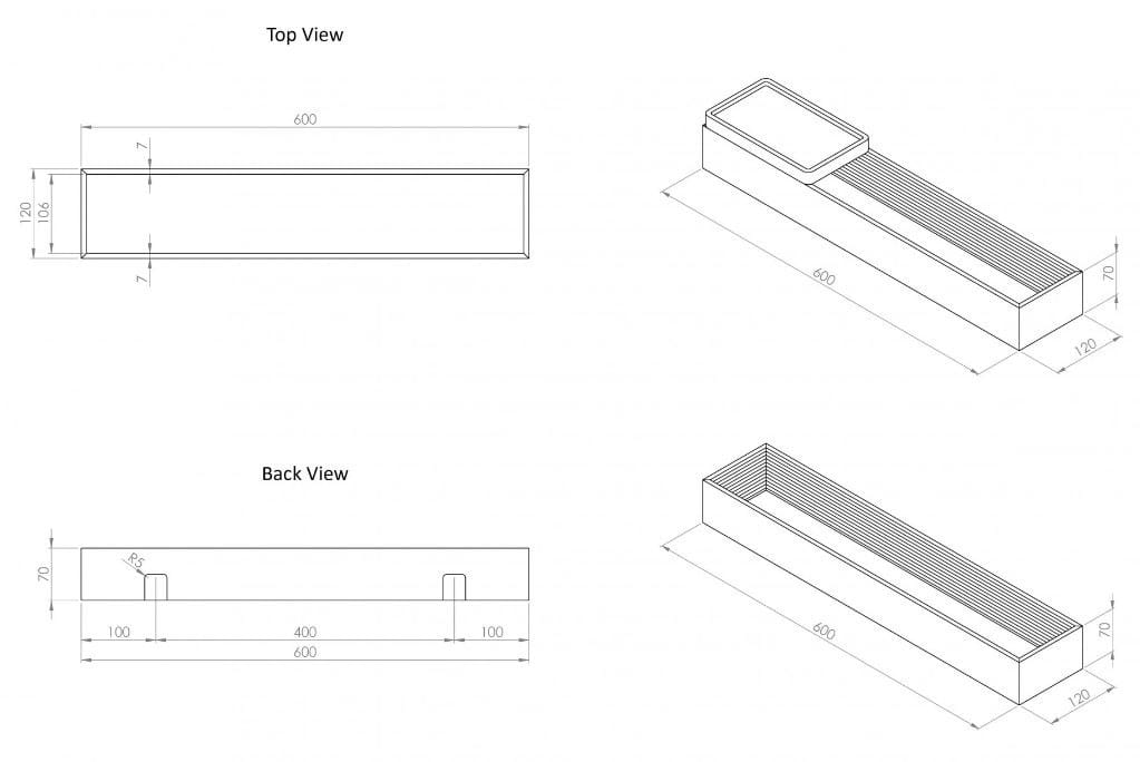 MOMA Towel rack By LUSSO