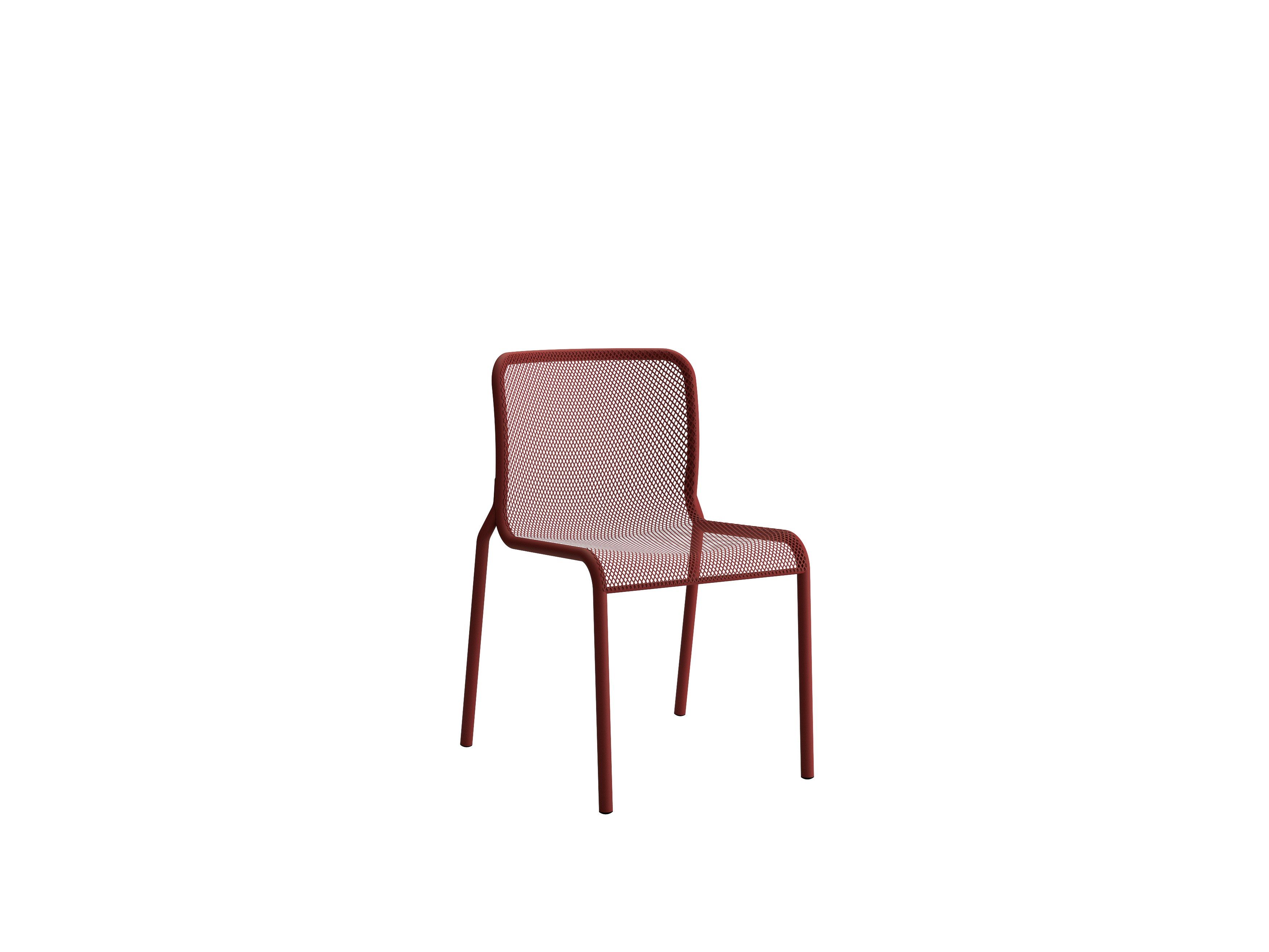 Painted metal chair MOMO NET 1 Momo Net Collection By COLOS design ...