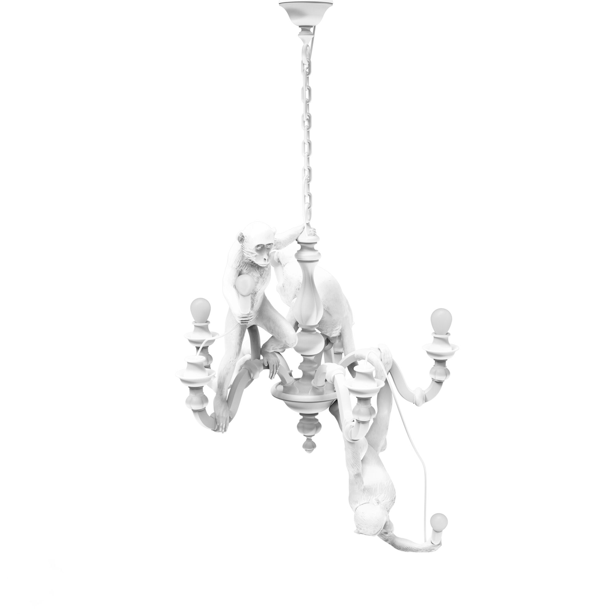 MONKEY CHANDELIER pendant lamp By Seletti design Marcantonio