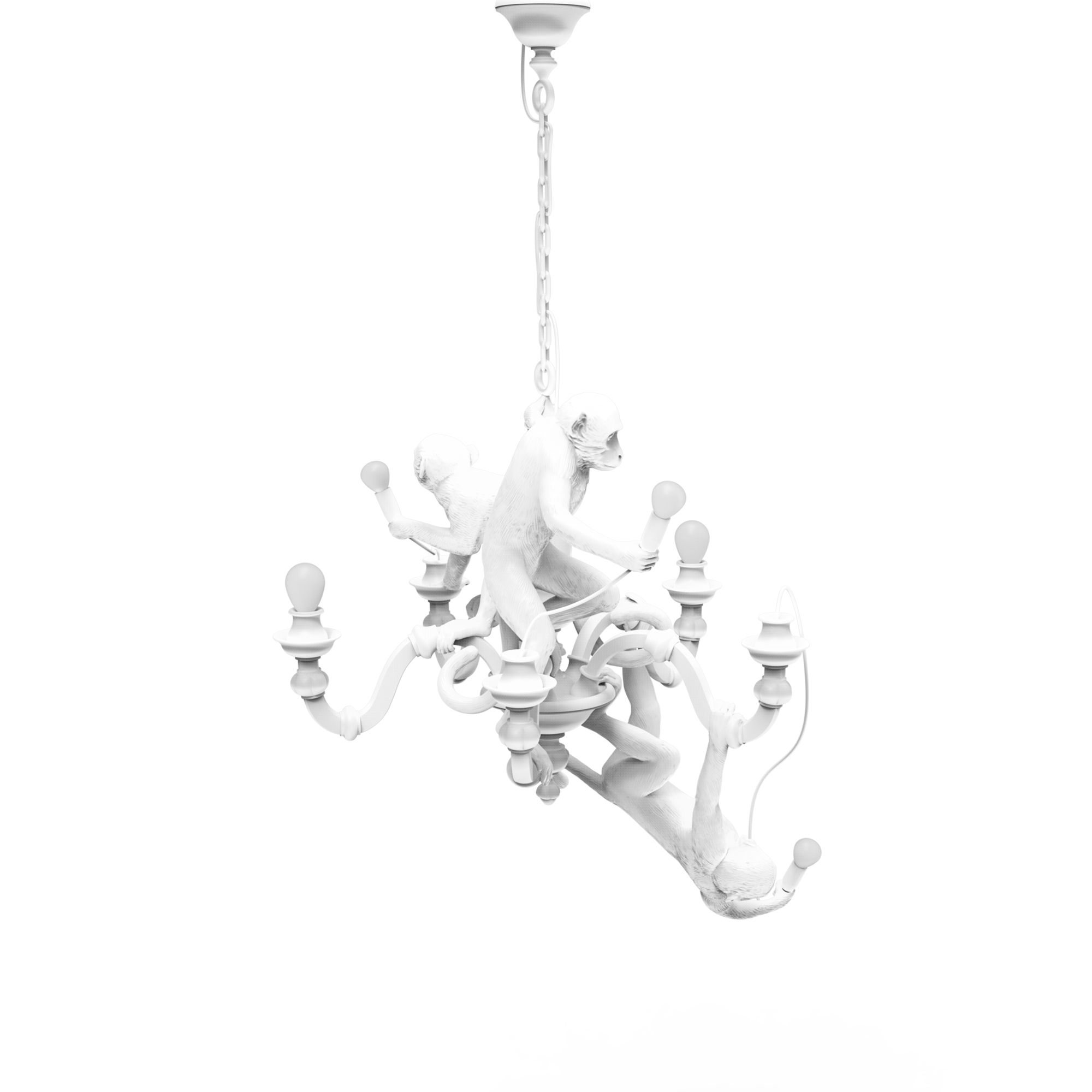 MONKEY CHANDELIER pendant lamp By Seletti design Marcantonio