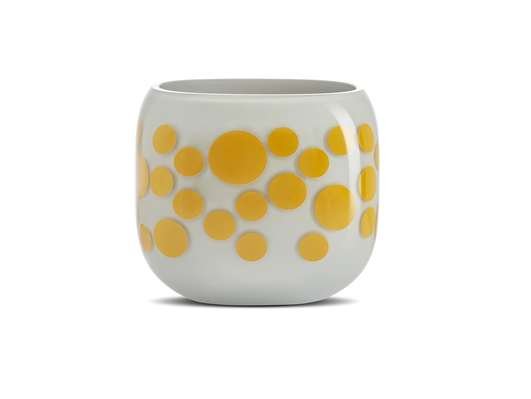 Crystal vase MONO BOX - IRIS APFEL By NUDE design Ayse Birsel