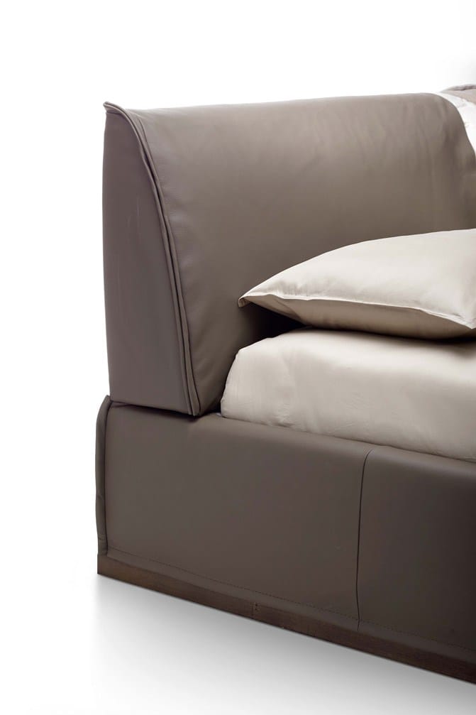 MONOLITH 2.0 | Bed Upholstered leather storage bed By Ditre Italia ...