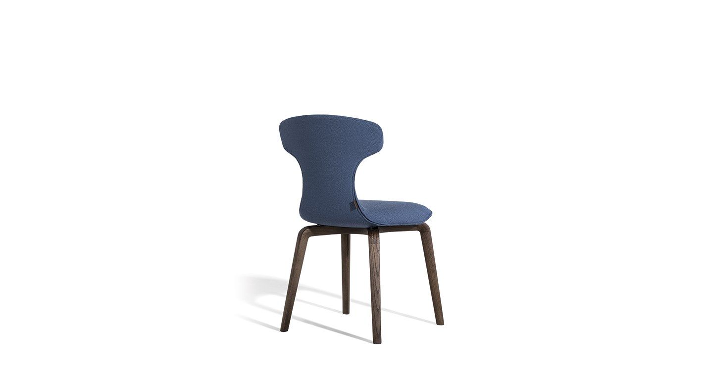 MONTERA MAS Upholstered fabric chair By Poltrona Frau | design Roberto ...