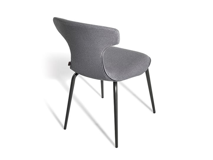 MONTERA MAS Upholstered fabric chair By Poltrona Frau | design Roberto ...