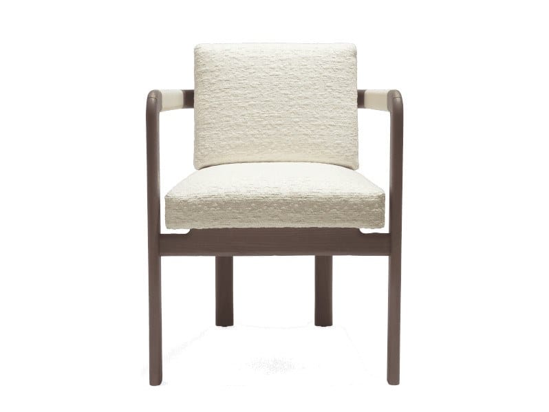 MONTGOMERY Upholstered fabric chair with armrests By Giorgetti | design ...