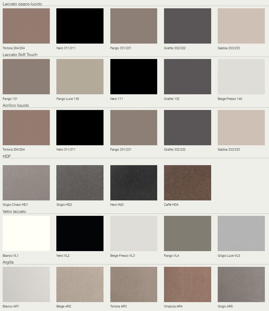 MOODE | Ash vanity unit By Rexa Design design Monica Graffeo