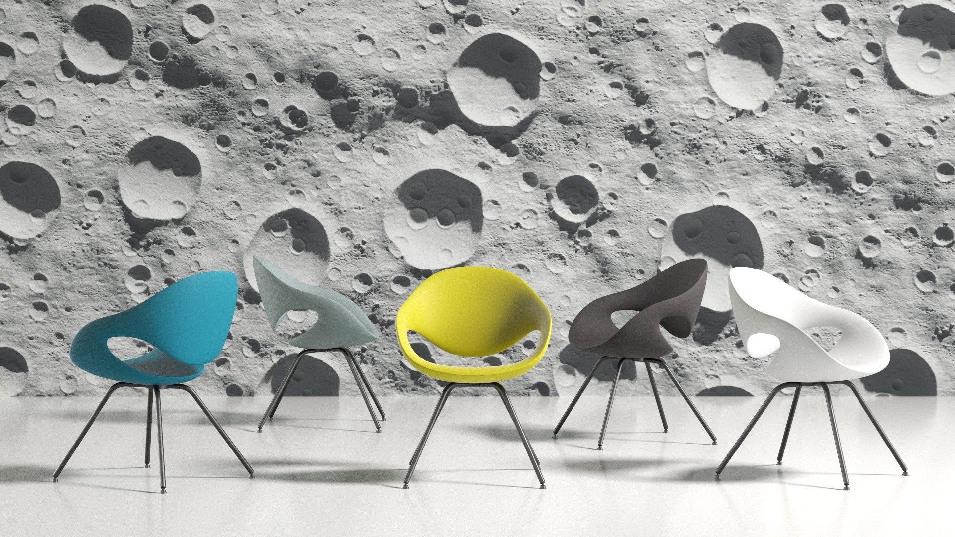 MOON | Integral polyurethane foam chair Moon Collection By Tonon design ...