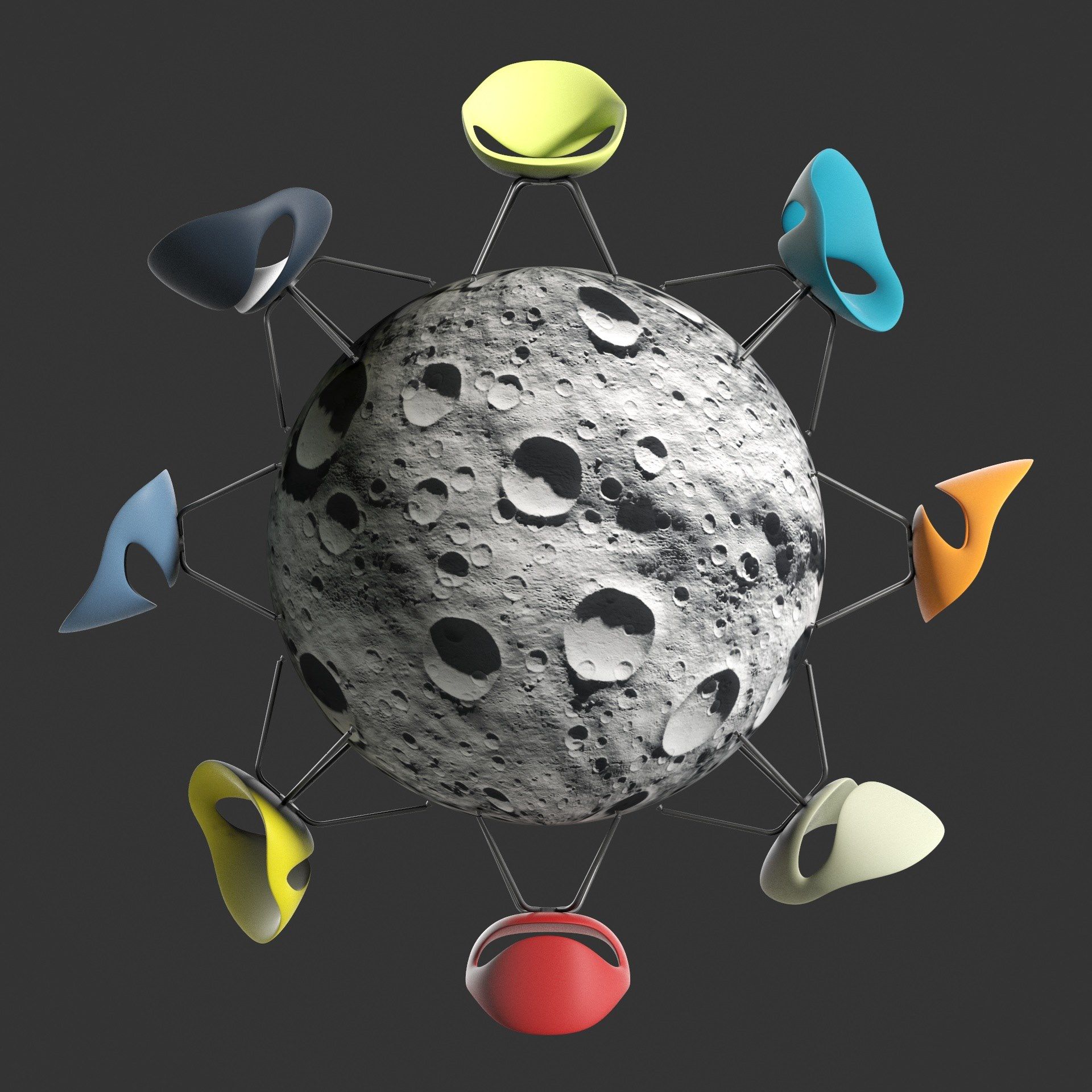 MOON | Integral polyurethane foam chair Moon Collection By Tonon design ...