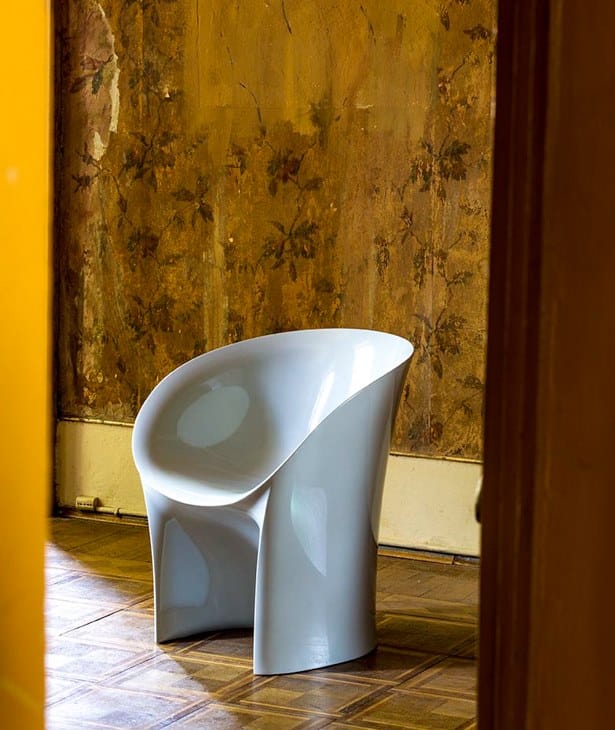 MOON | Polyethylene easy chair Moon Collection By Moroso design Tokujin ...