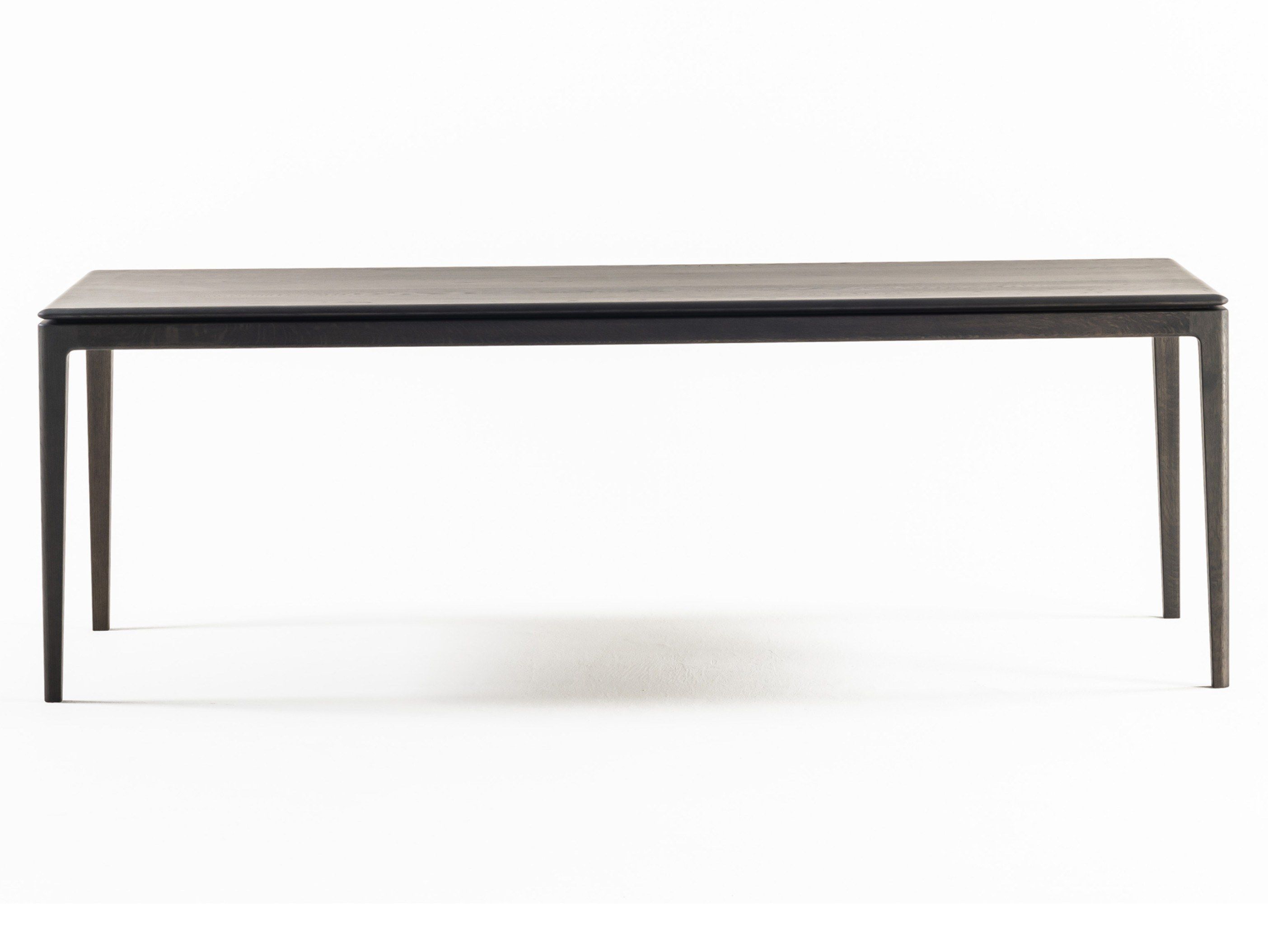 MOON Rectangular oak dining table By DE PADOVA