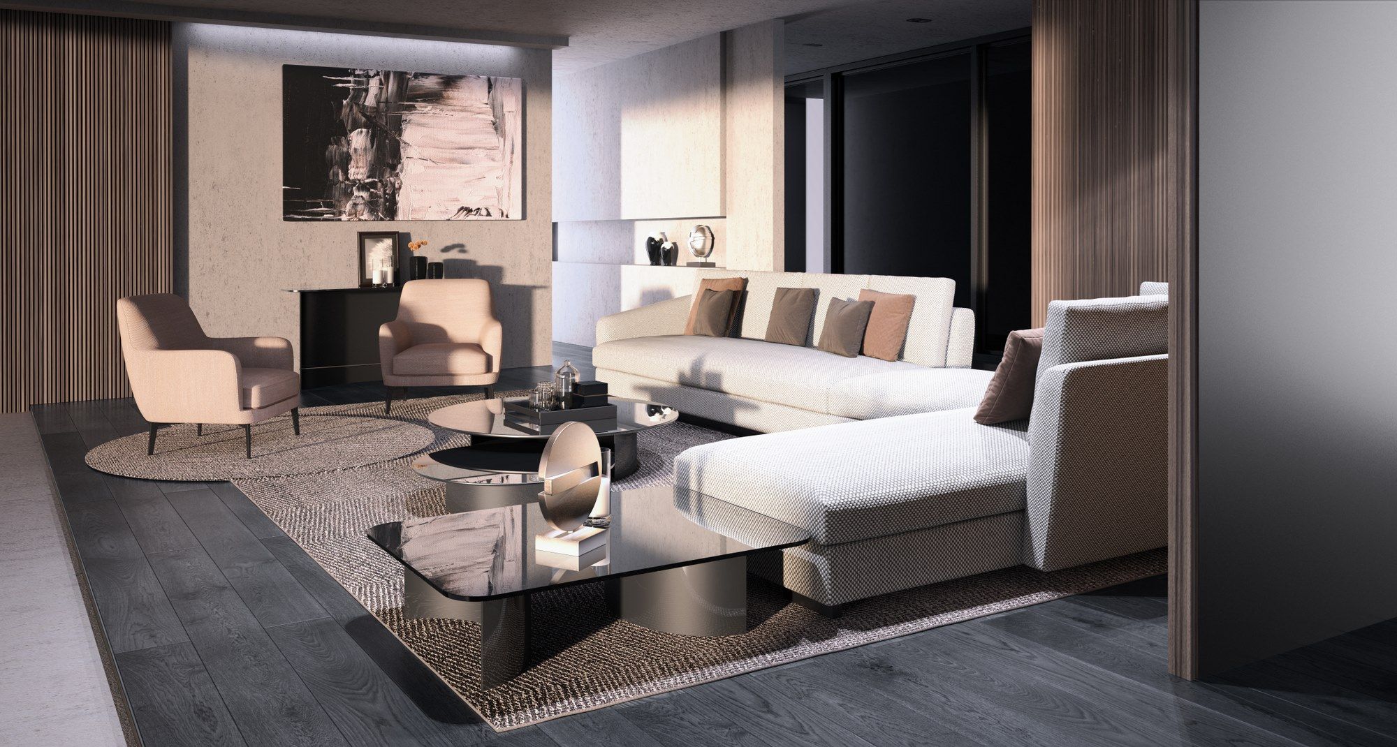MOON | Sectional sofa Moon Collection By Martínez Cardona
