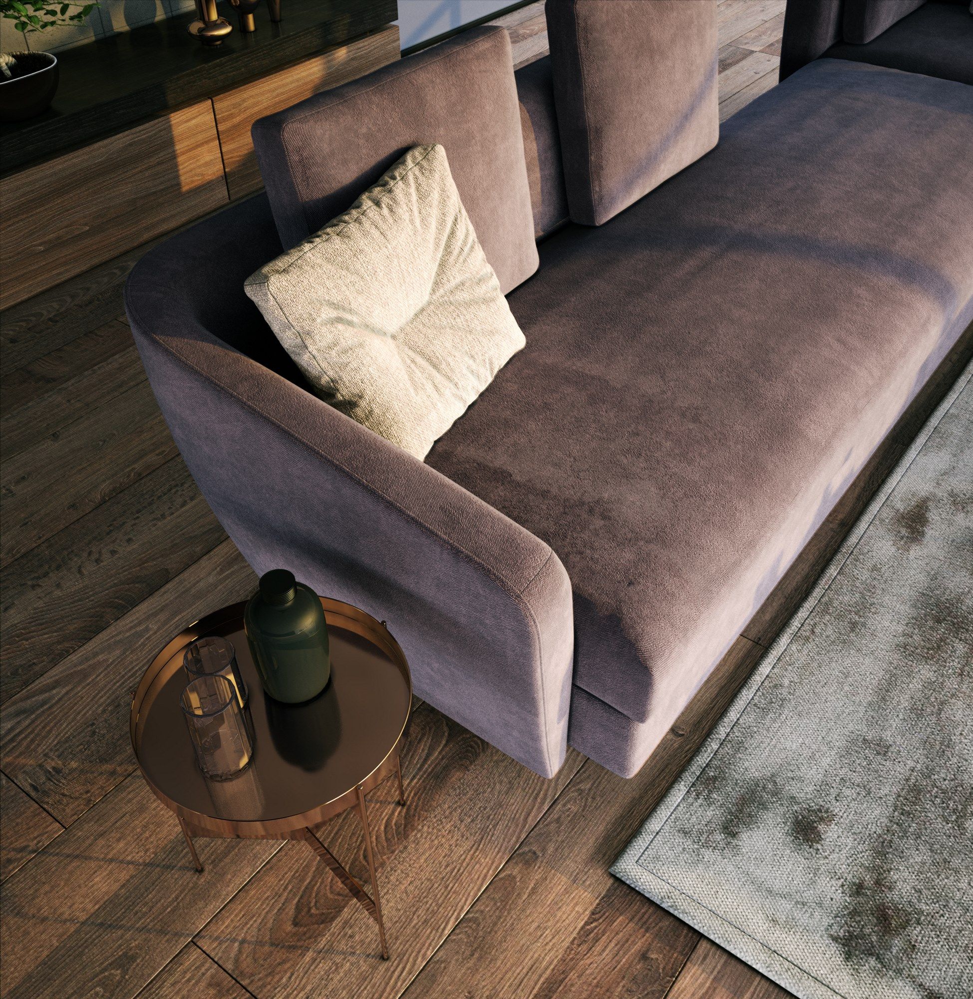 MOON | Sectional sofa Moon Collection By Martínez Cardona