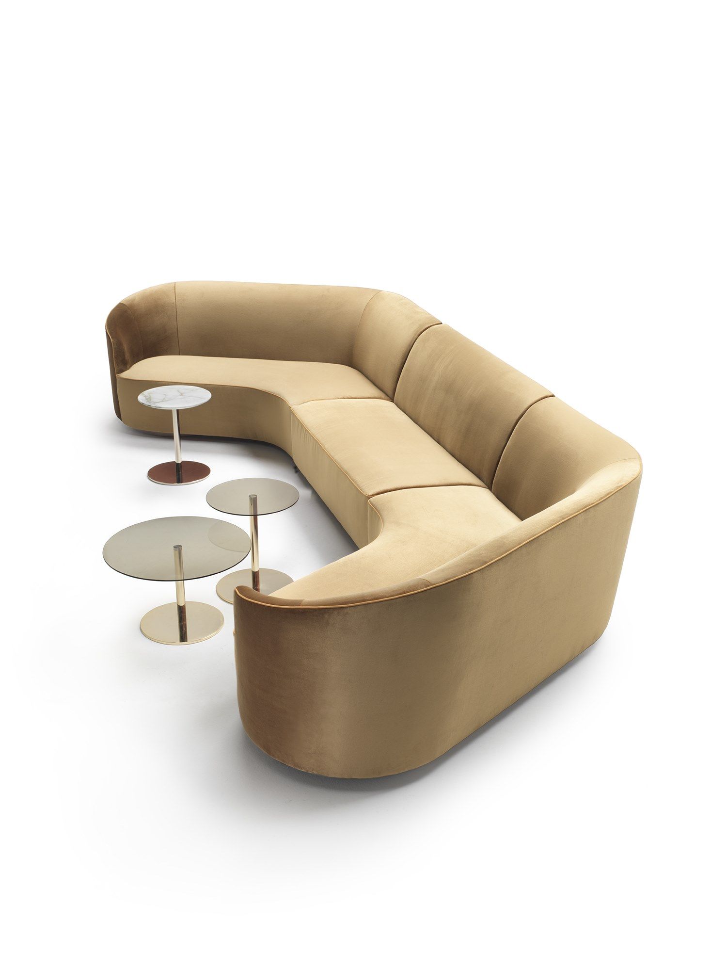 MOON | Divano curvo By Marelli