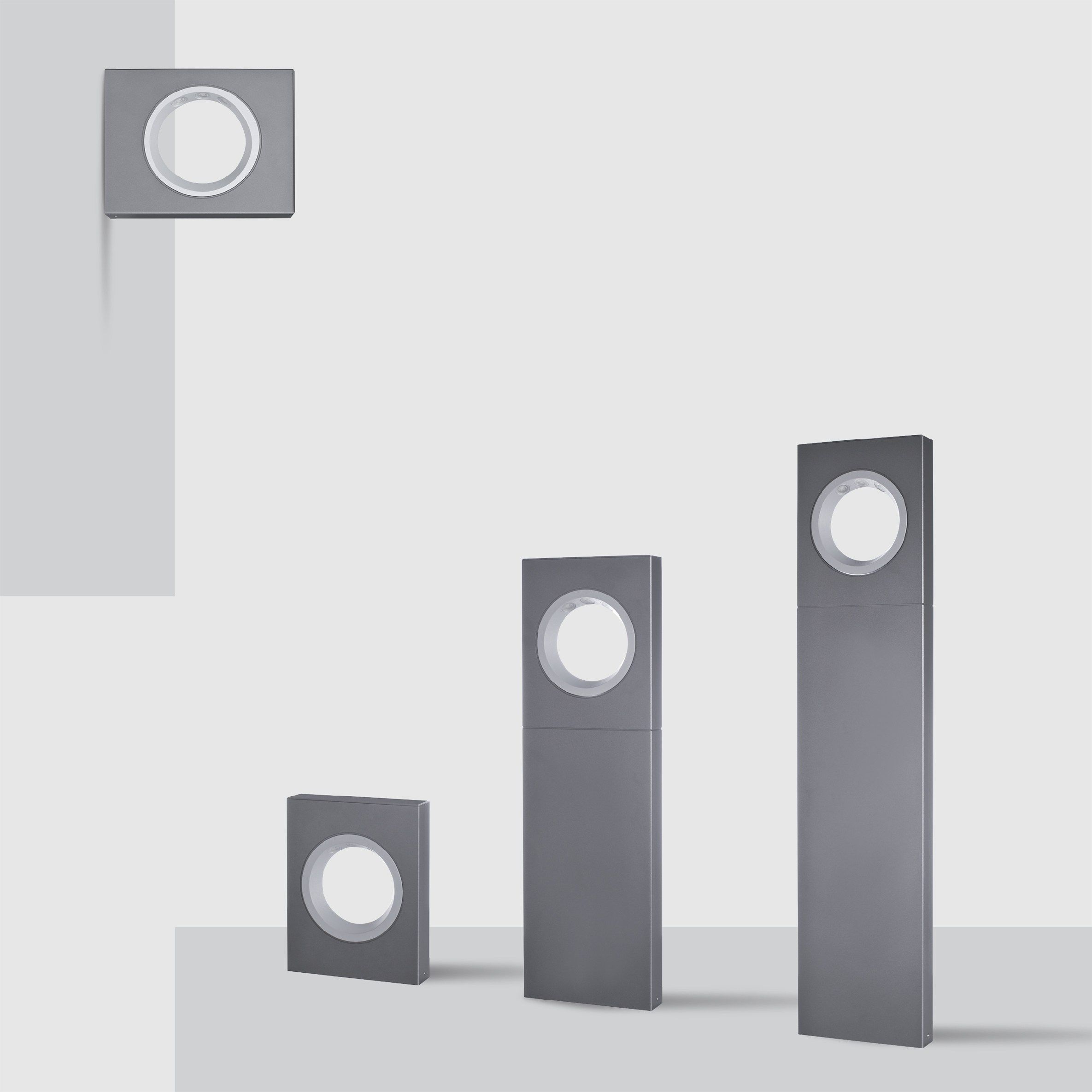 MOON | Outdoor wall Lamp By Platek design Olle Lundberg