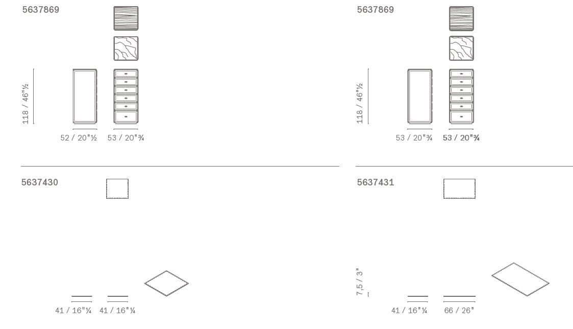MOONDANCE | Bedside table THE COLLECTION - Furniture and Complementary ...