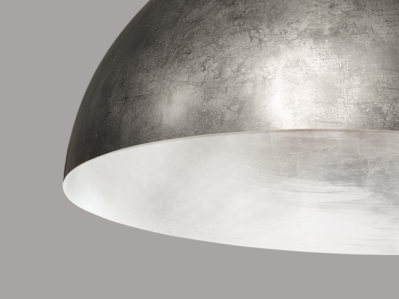 Direct-indirect light pendant lamp MOONLIGHT By Aldo Bernardi