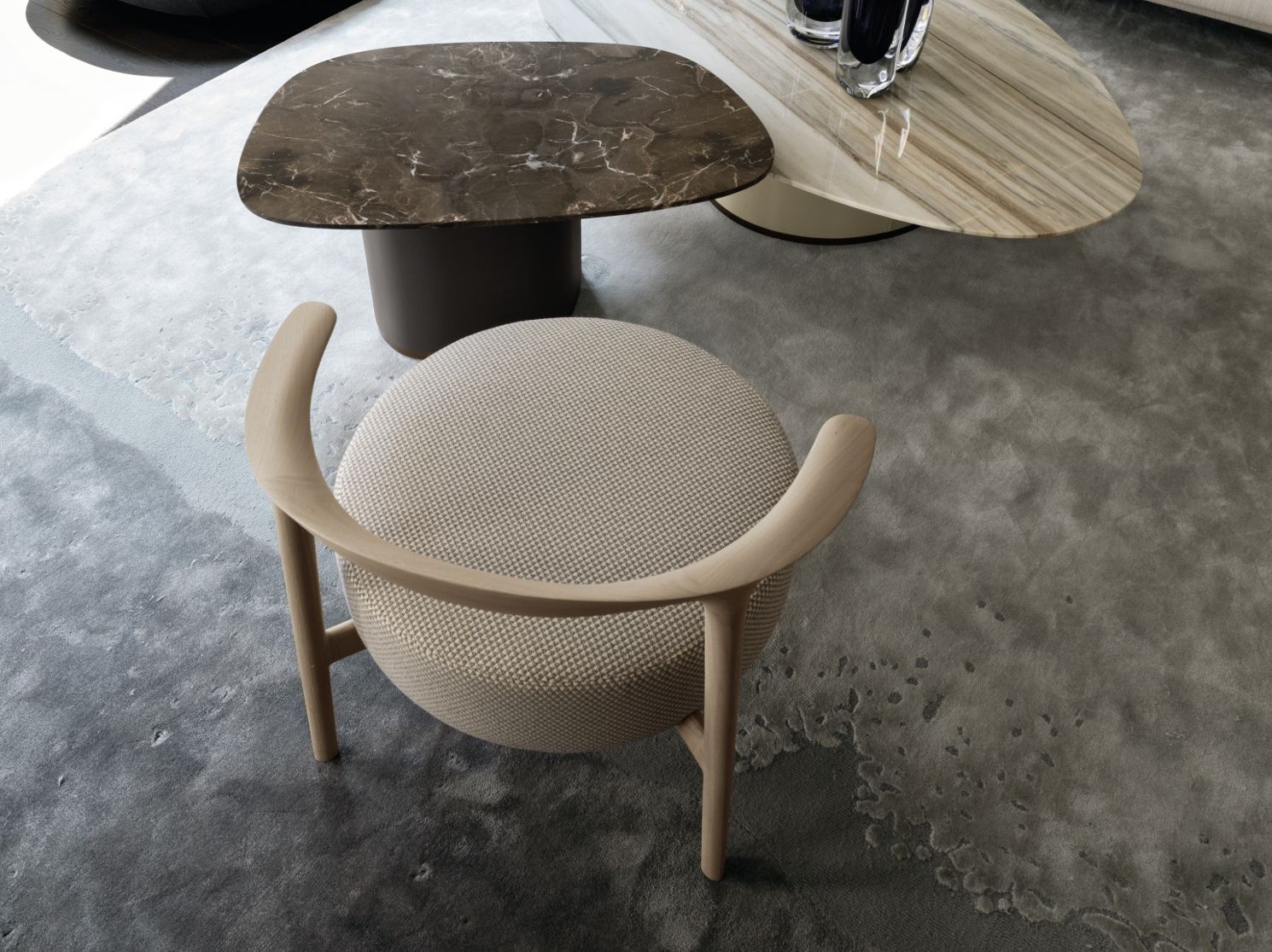 MOONSHADOW | Rectangular rug By Giorgetti