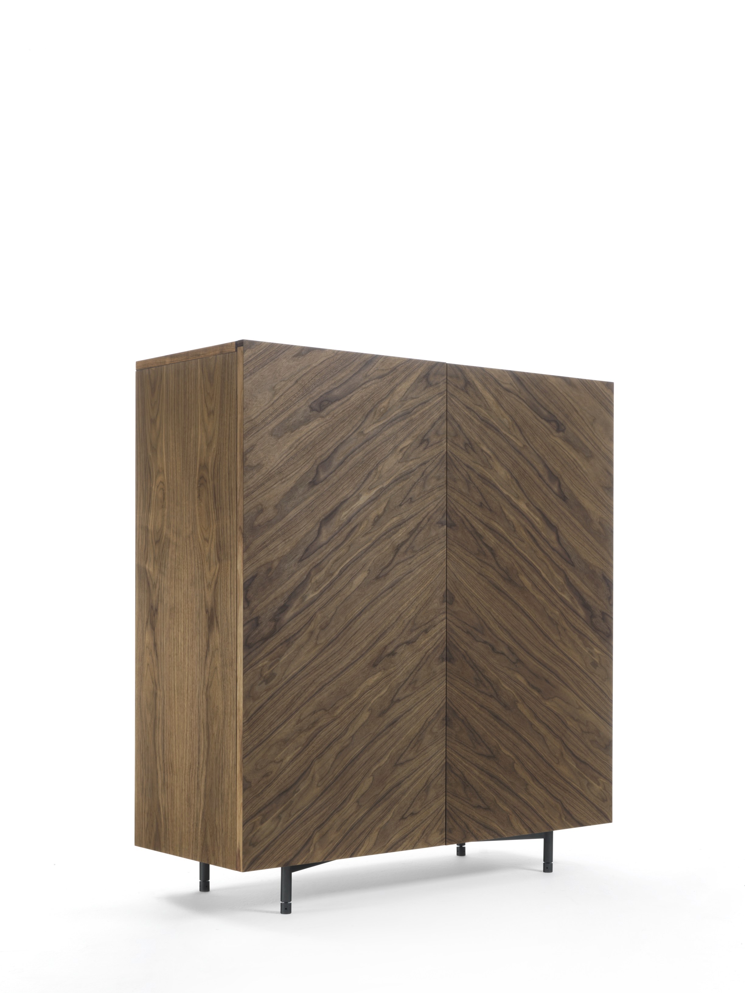 Multi-layer wood highboard with doors MORI By Riva 1920 design Bartoli ...